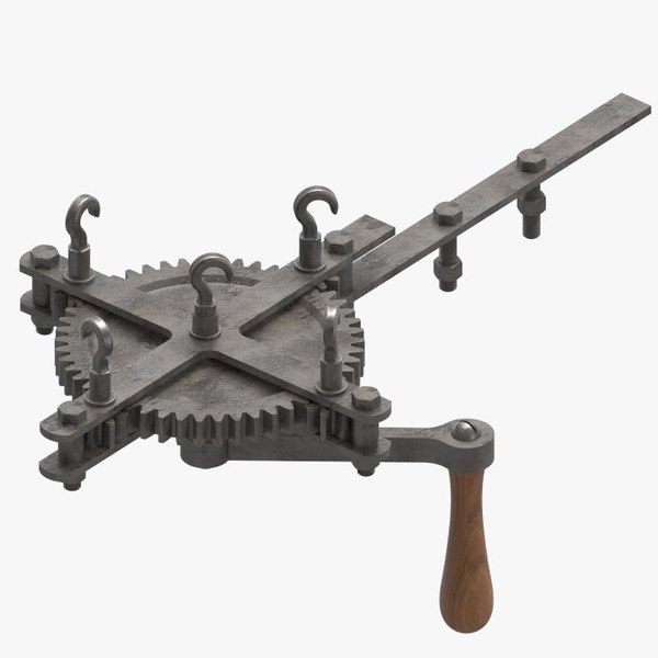 3D model old rope machine - TurboSquid 1327163