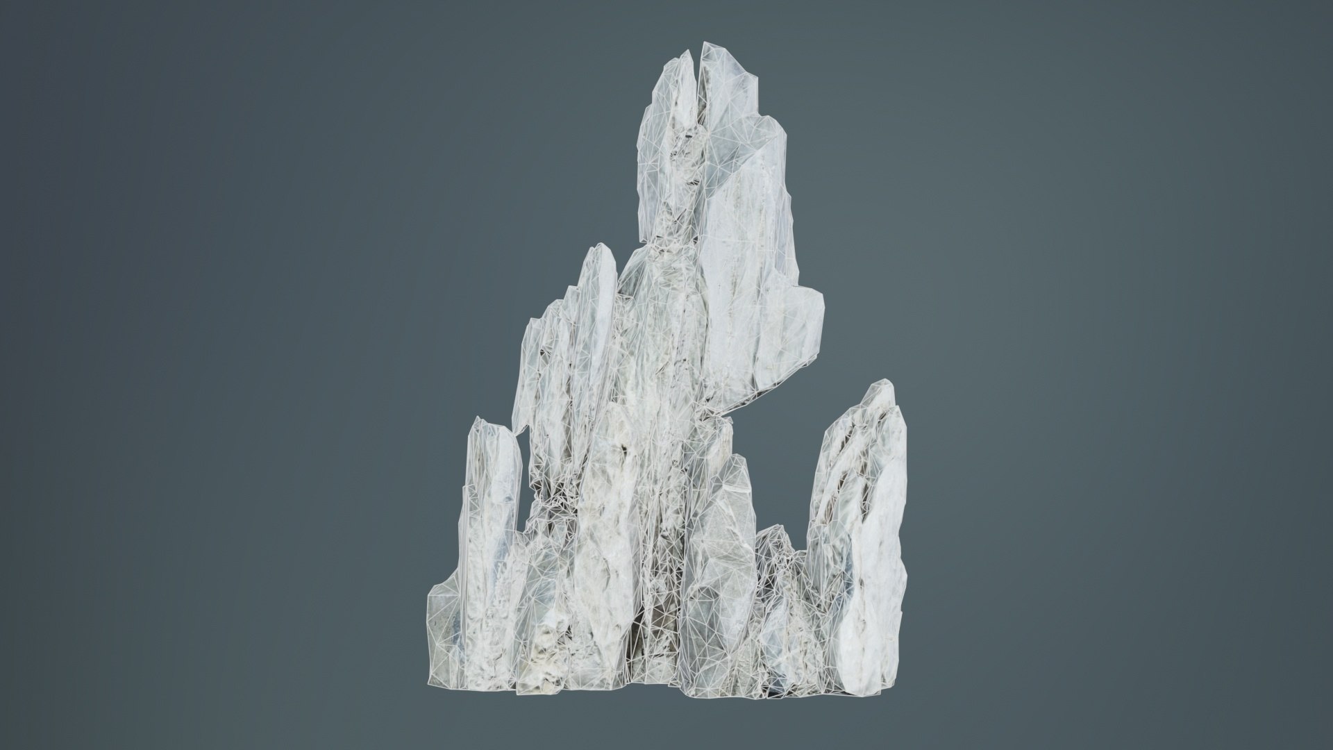 3D Pointy Rock 1 Remastered - TurboSquid 2362627