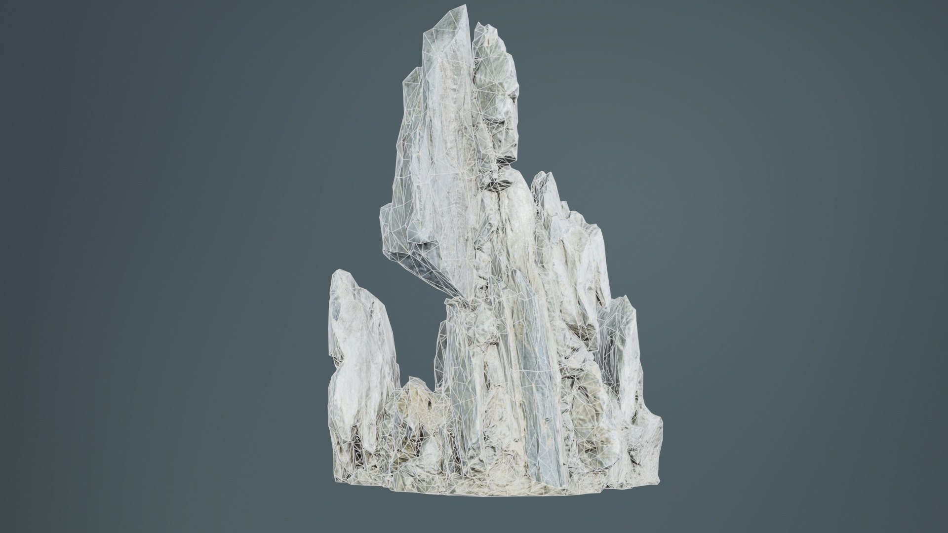 3D Pointy Rock 1 Remastered - TurboSquid 2362627