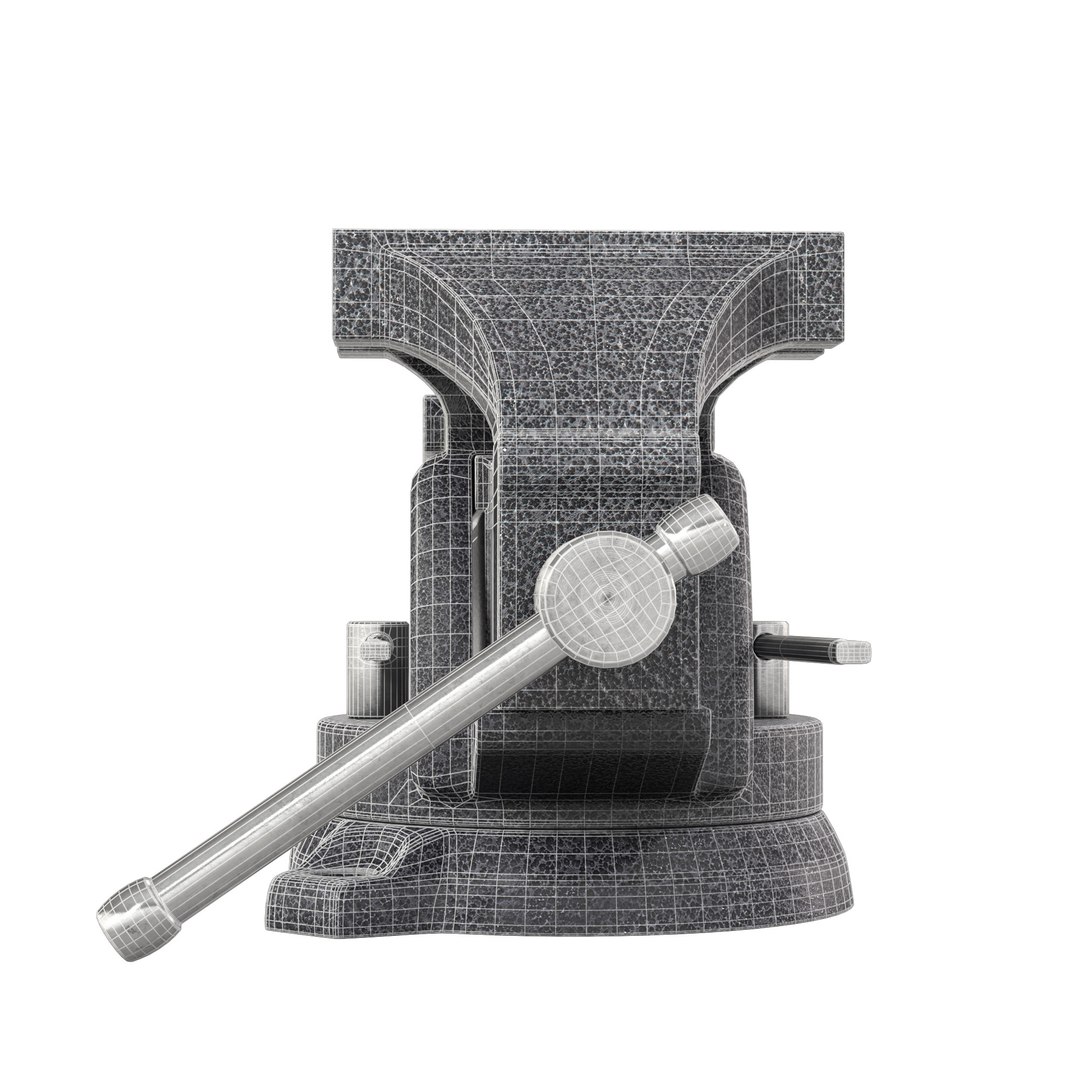 3D Vise Zitom 100mm 3D model - TurboSquid 1719556