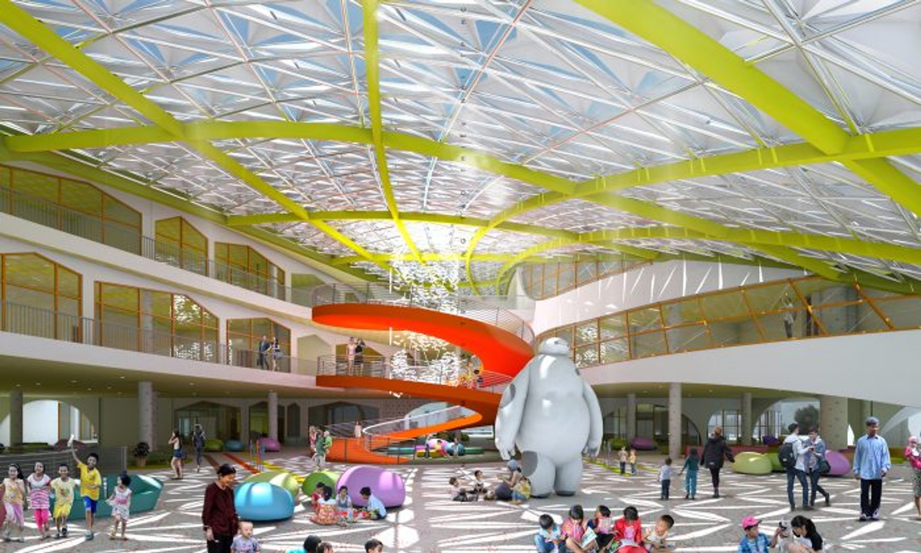 Cultural Architecture Creative Center Model - TurboSquid 1405282