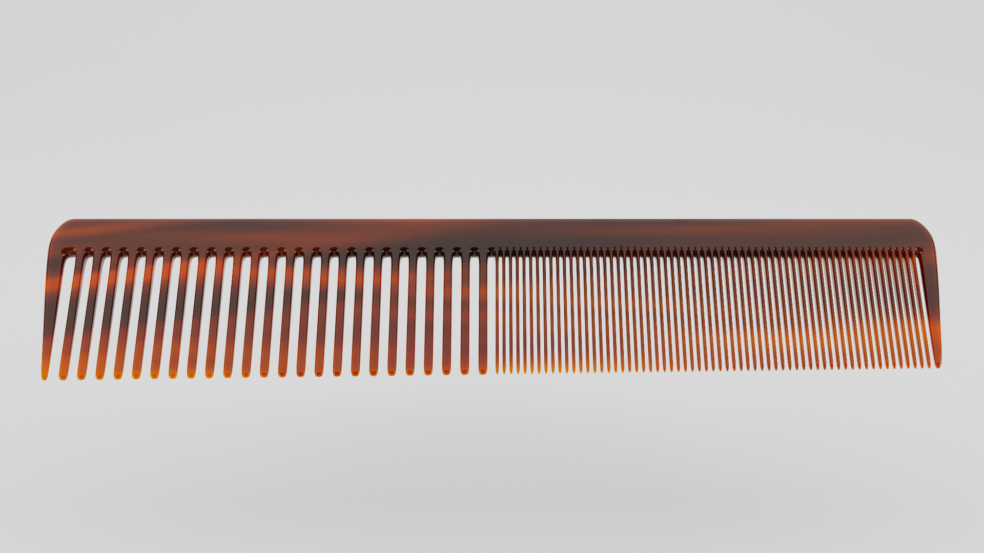 3D Model Realistic Plastic Comb - TurboSquid 2348317