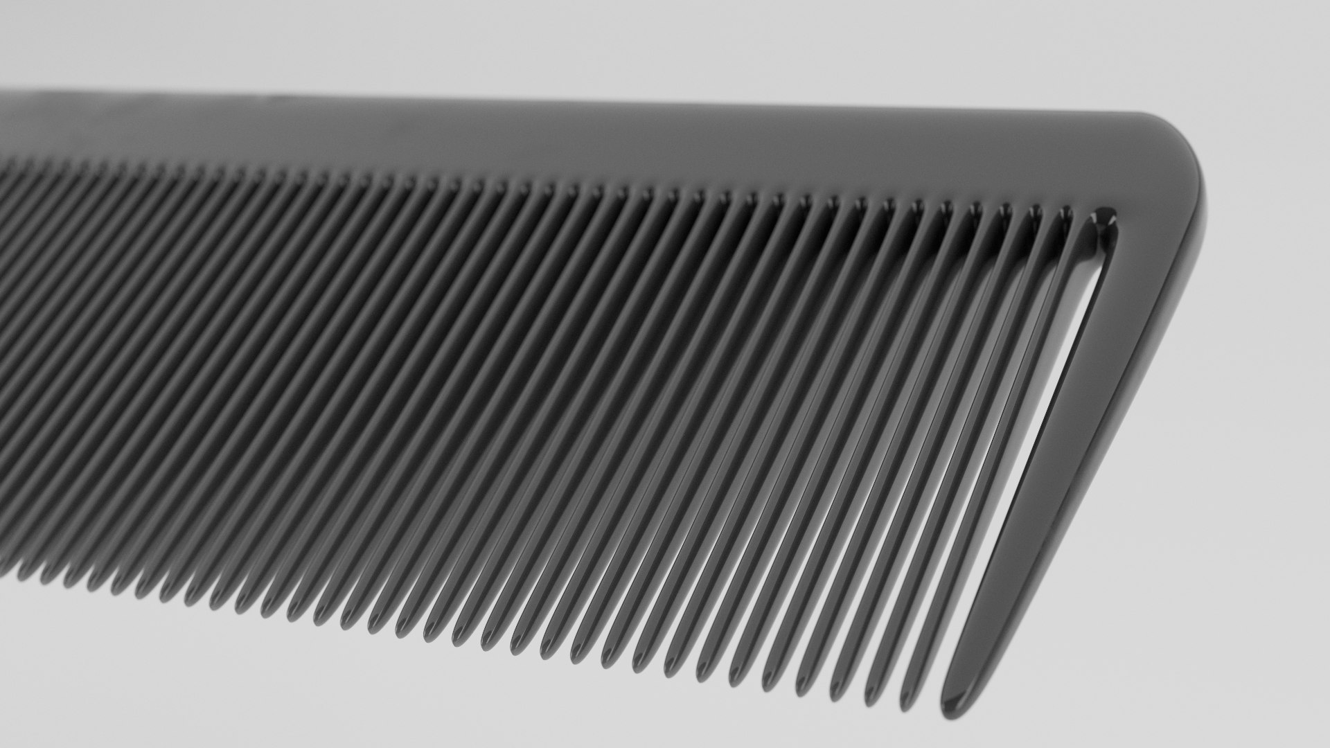 3D Model Realistic Plastic Comb - TurboSquid 2348317
