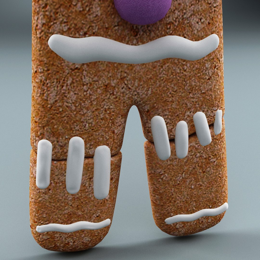 Gingerbread Man Rigged Max