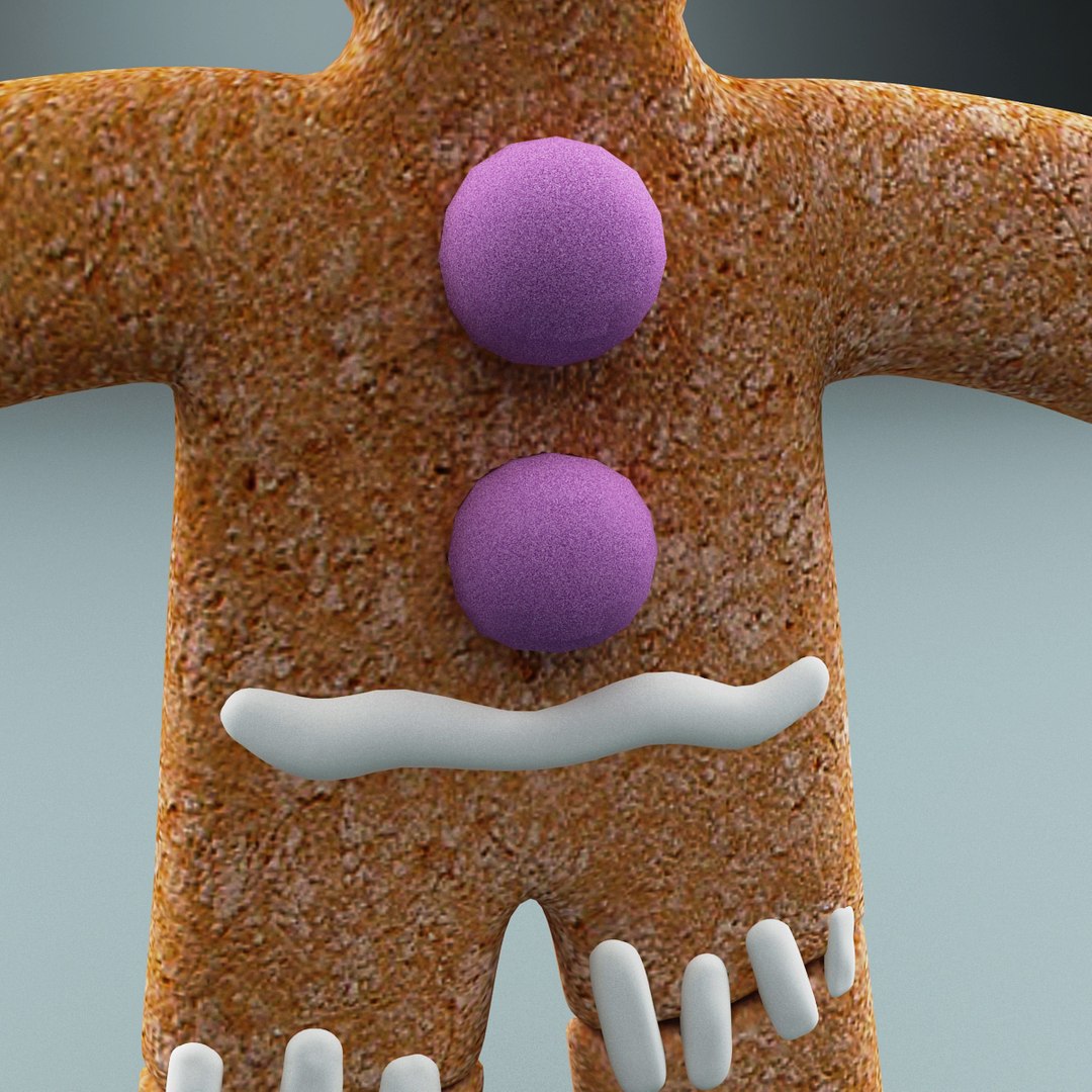 Gingerbread Man Rigged Max