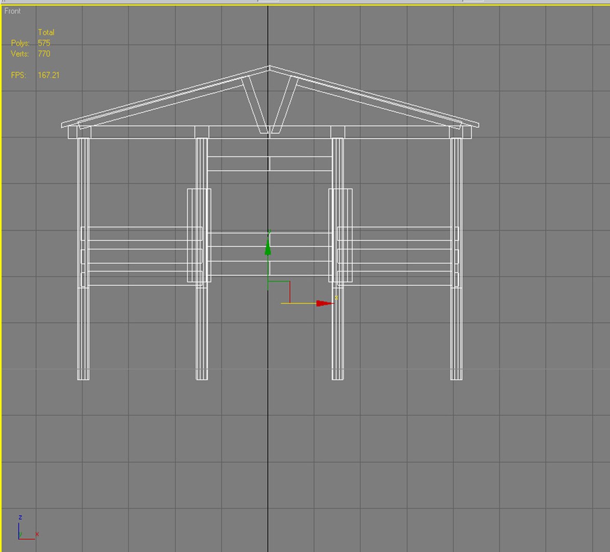 3d Animal Horse Pen Stall