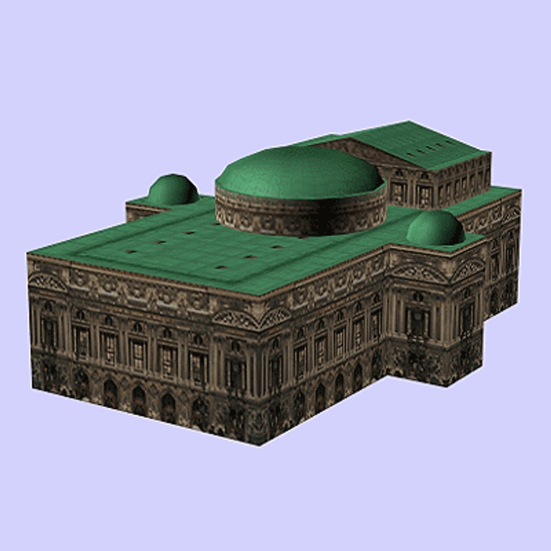 3d opera model