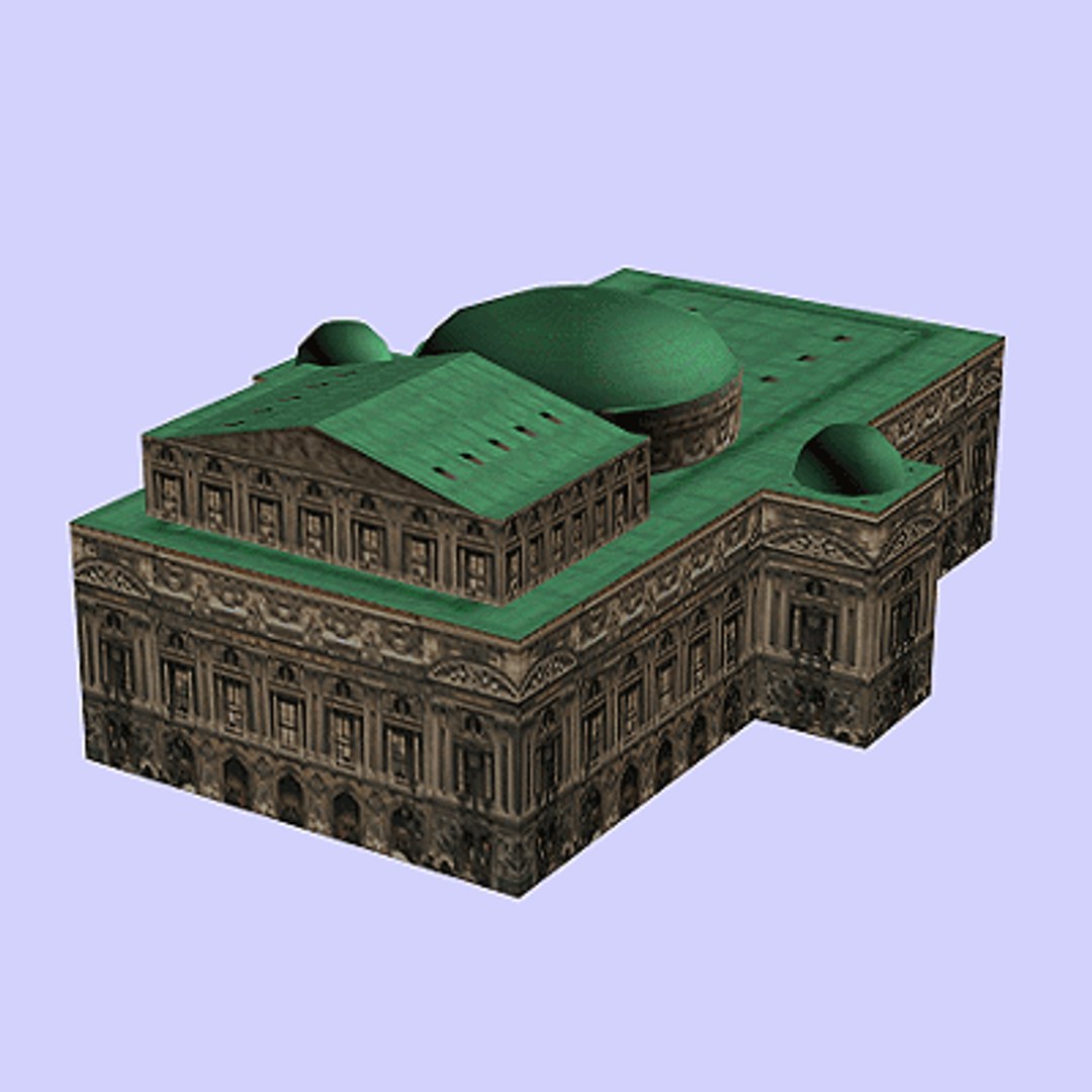 3d opera model