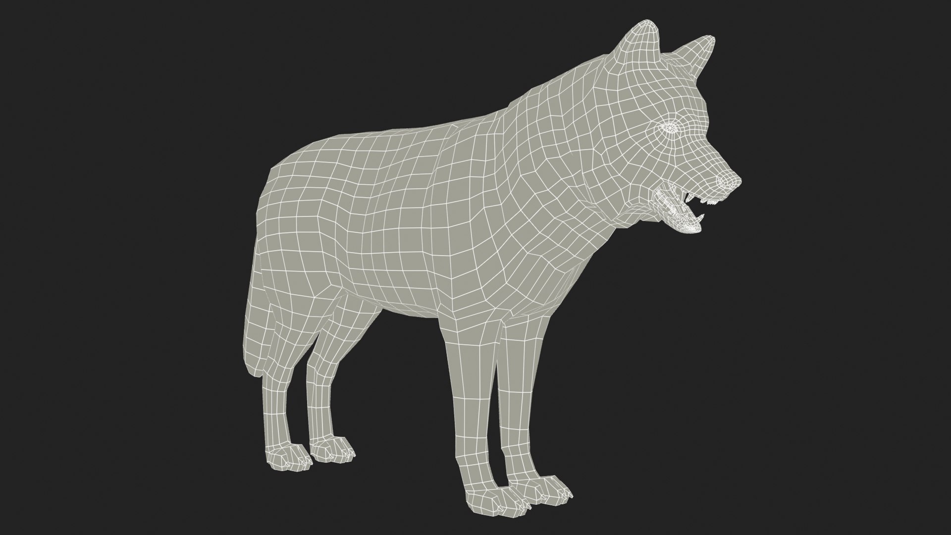Gray Wolf 3D Model - TurboSquid 1727832