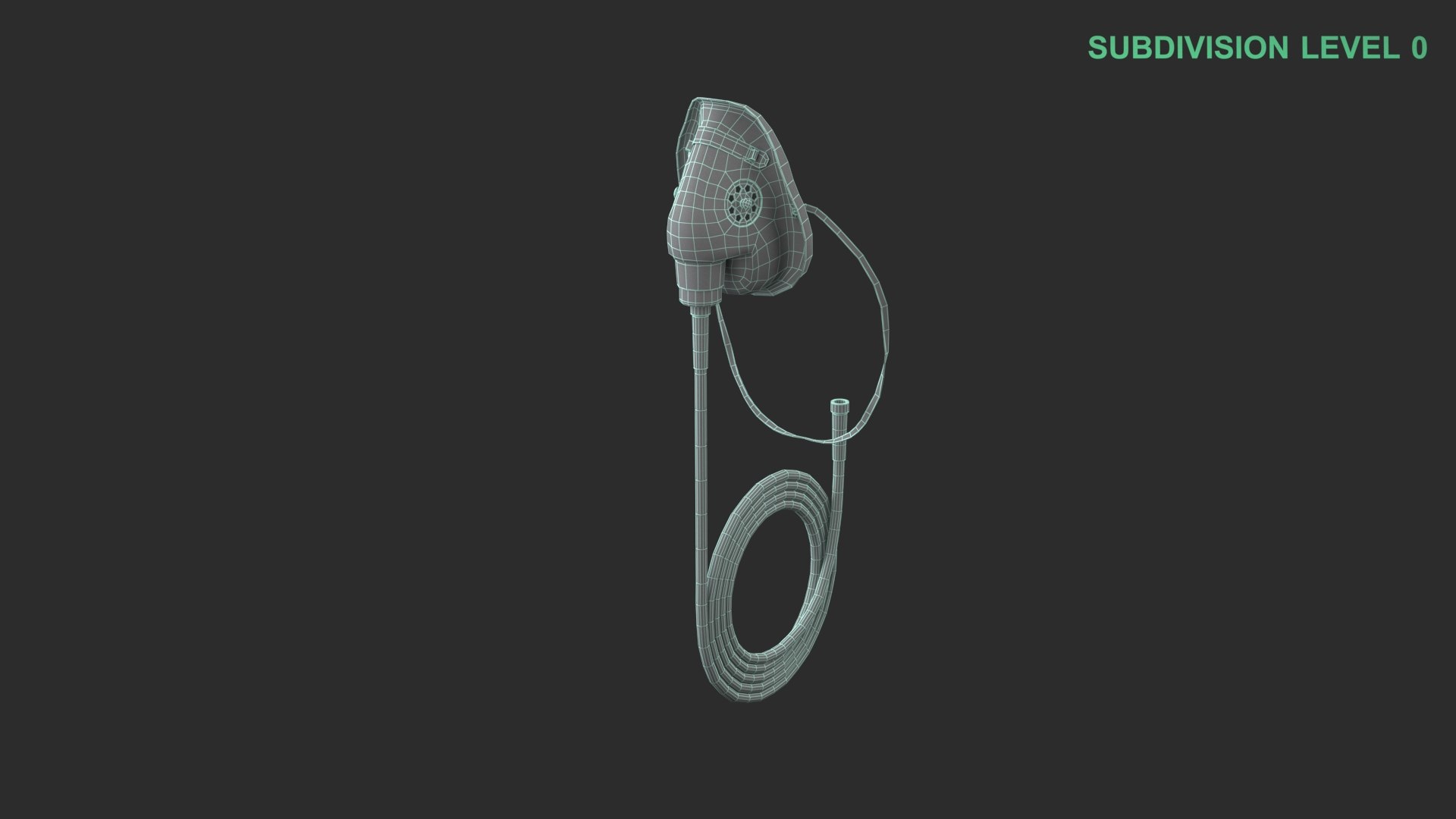 Oxygen Mask 3D Model - TurboSquid 2344113
