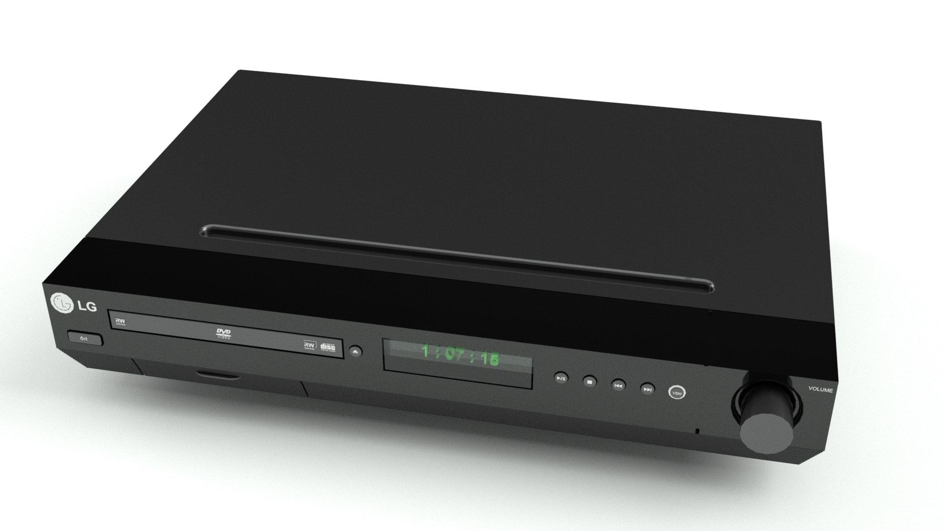 DVD Player LG 1 3D Model - TurboSquid 2076698
