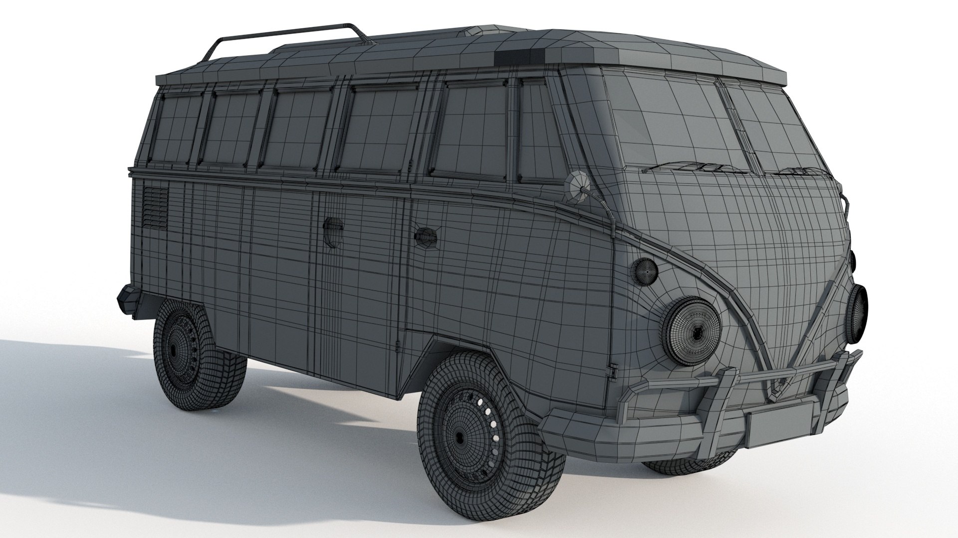 3D model Volkswagen 1974 T1 Transporter - TurboSquid 1895063