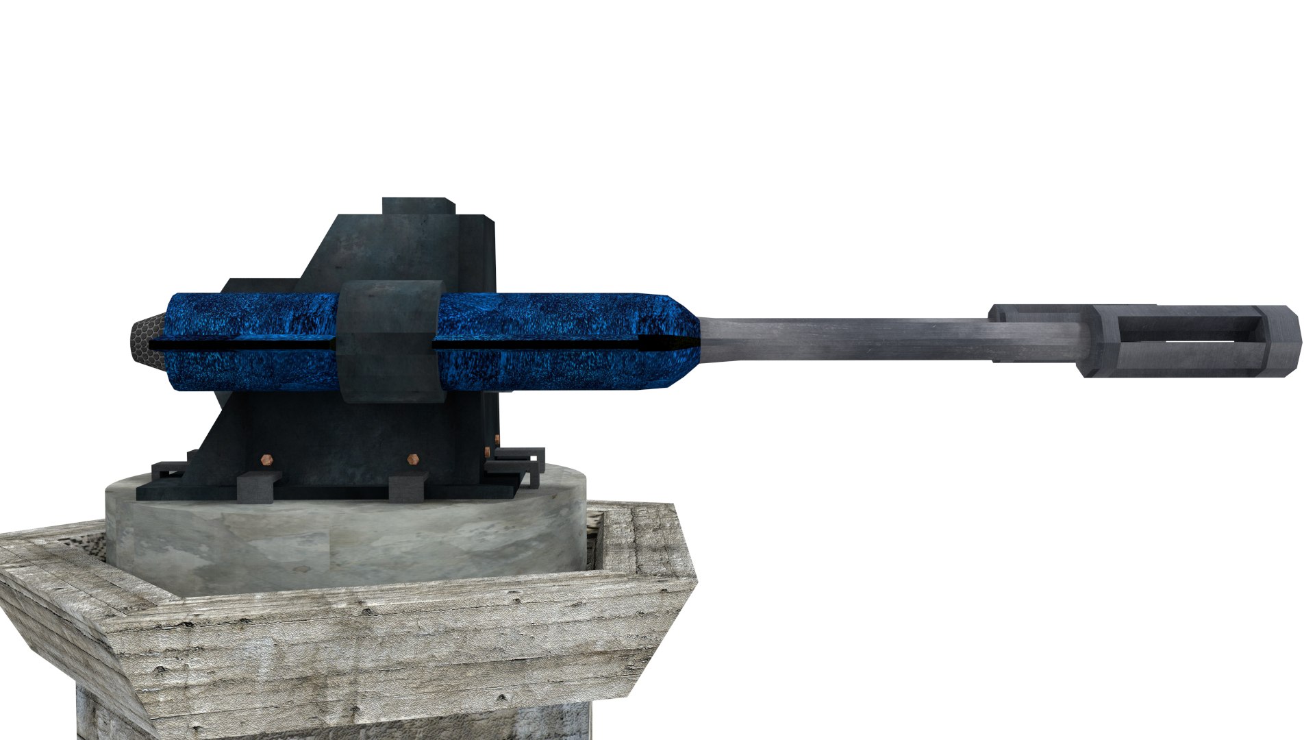 3d Double Gun Turret