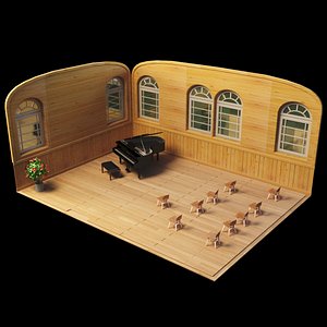 Maya Classroom Models | TurboSquid