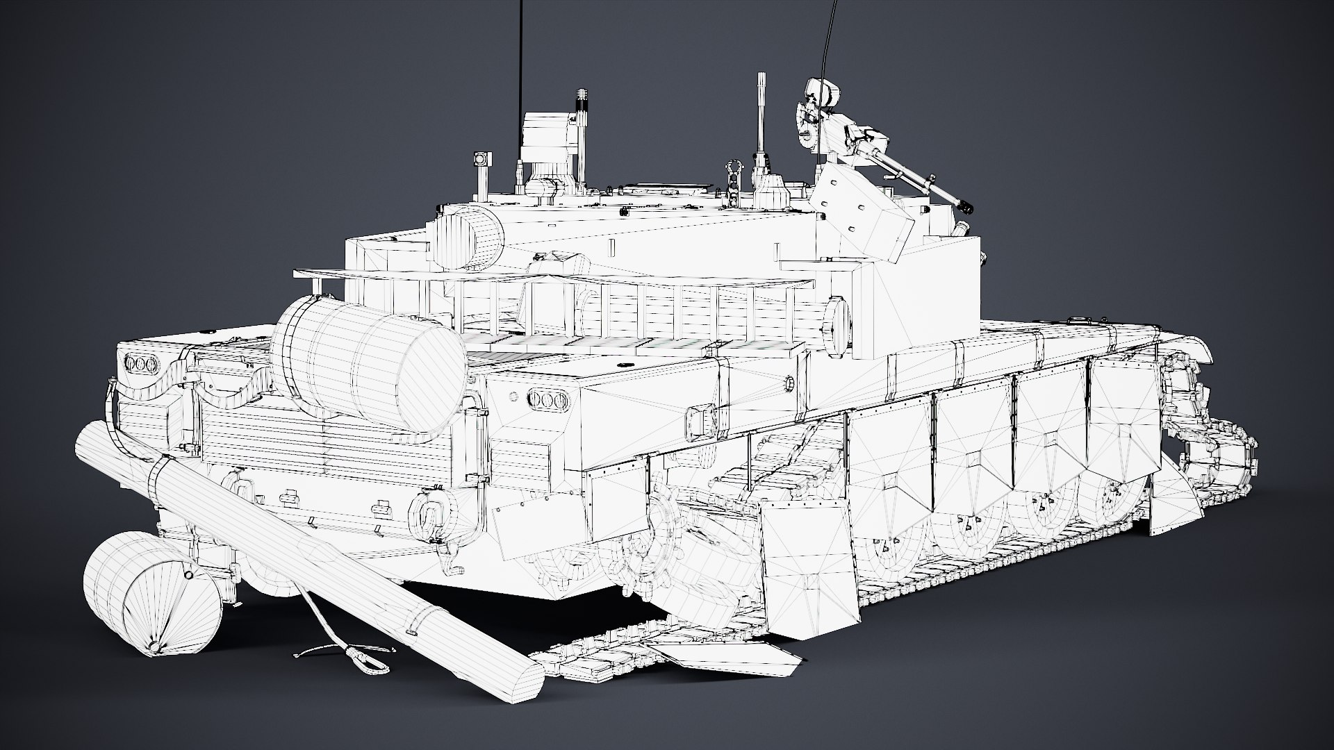 3D Burnt Type 99 Chinese Main Battle Tank Model - TurboSquid 2150118