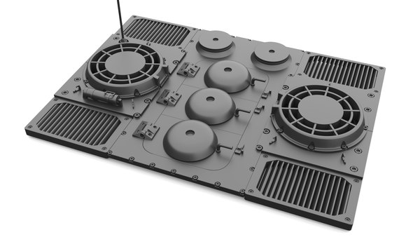 E-100 Engine Deck model - TurboSquid 1730066