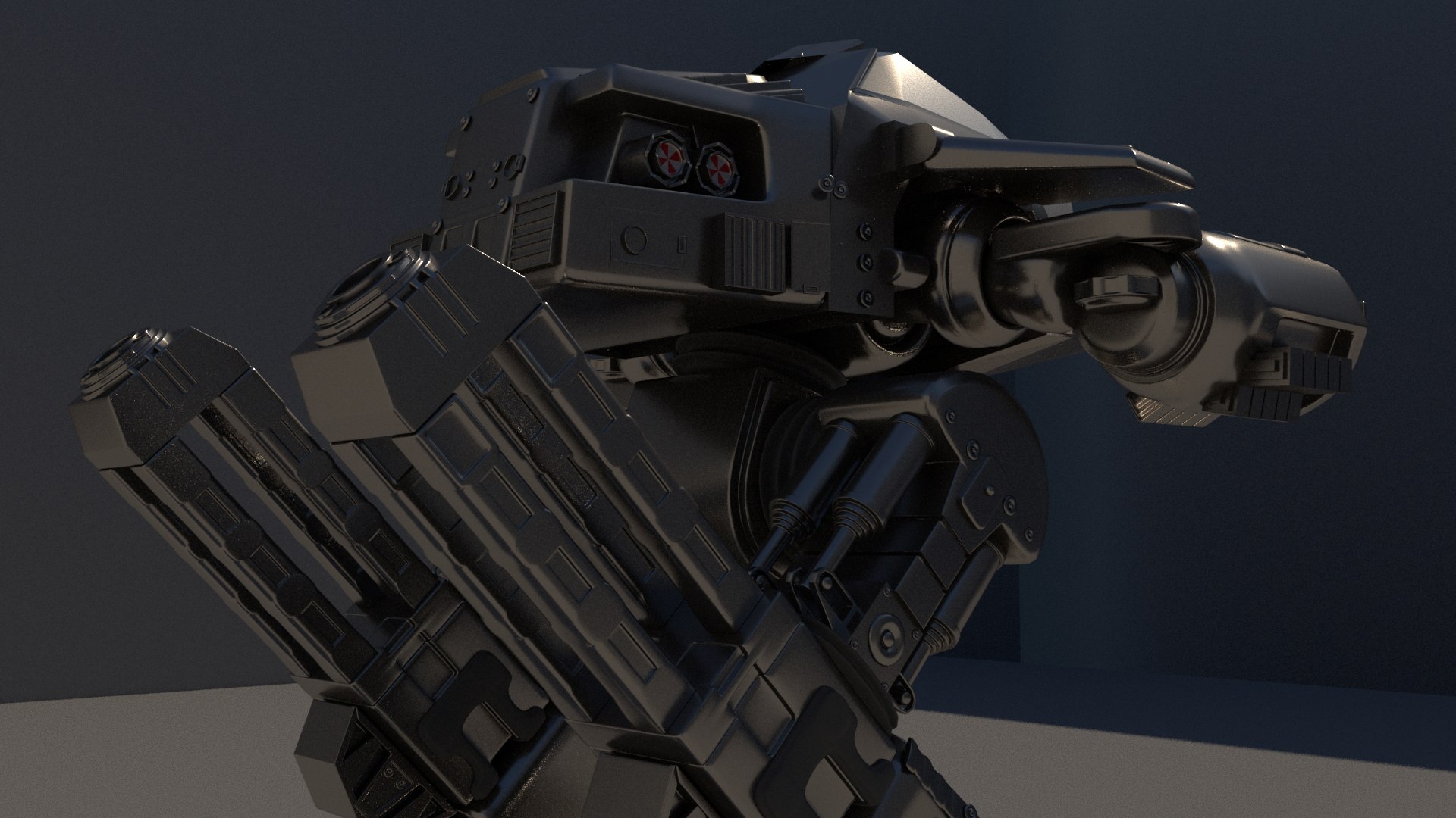 3D Model ED-209 Robocop - TurboSquid 1978530