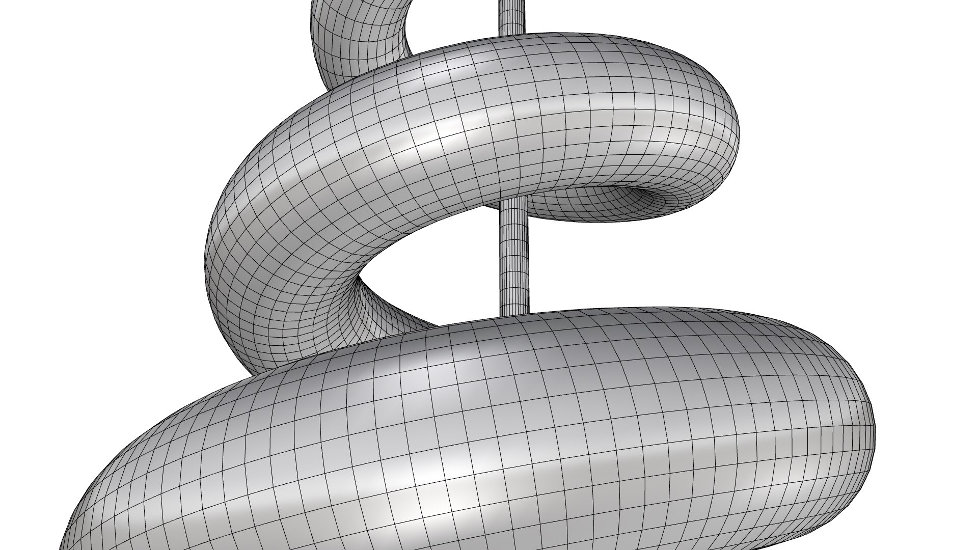 3D Spiral Figure Statue 02 Tree Model - TurboSquid 2281965