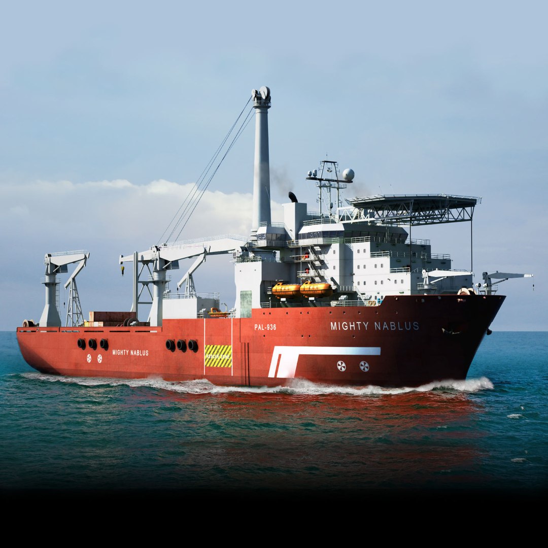 3ds max multipurpose vessel ship use