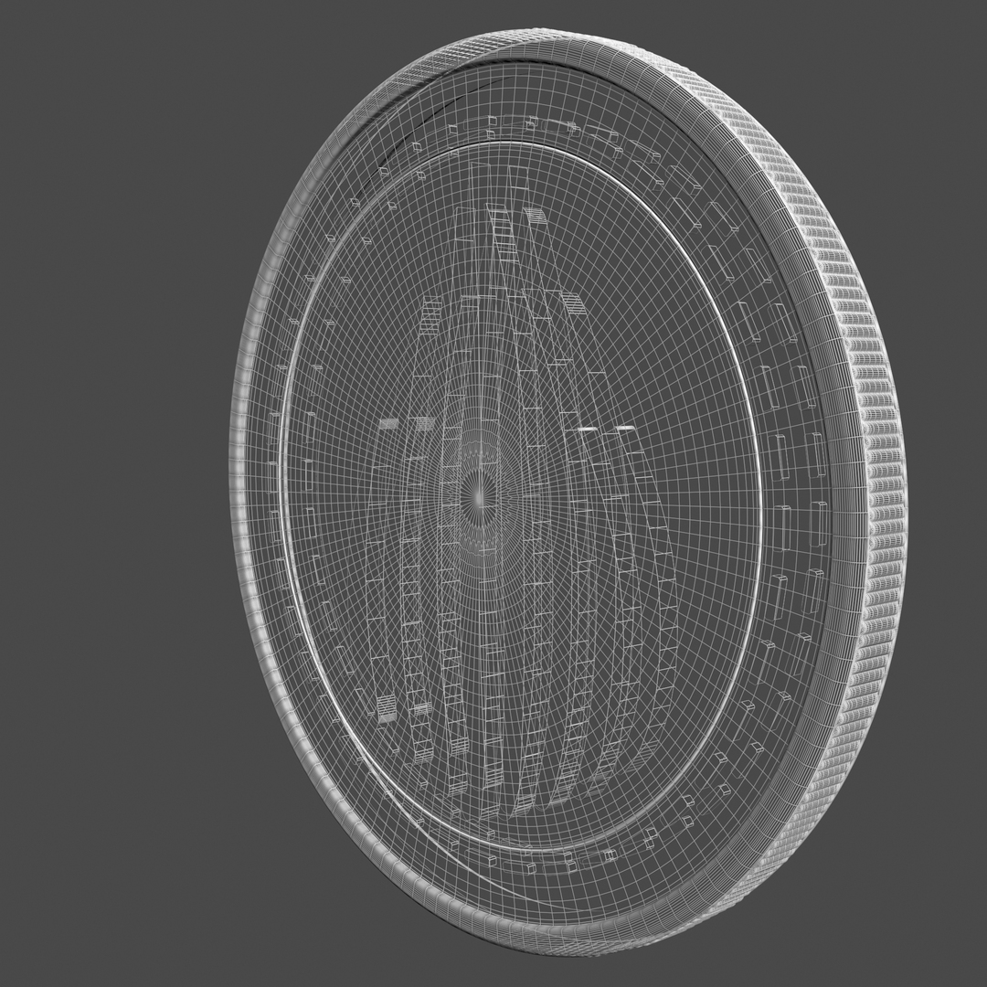 Dropil Cryptocurrency Gold Coin 3D Model - TurboSquid 1849297