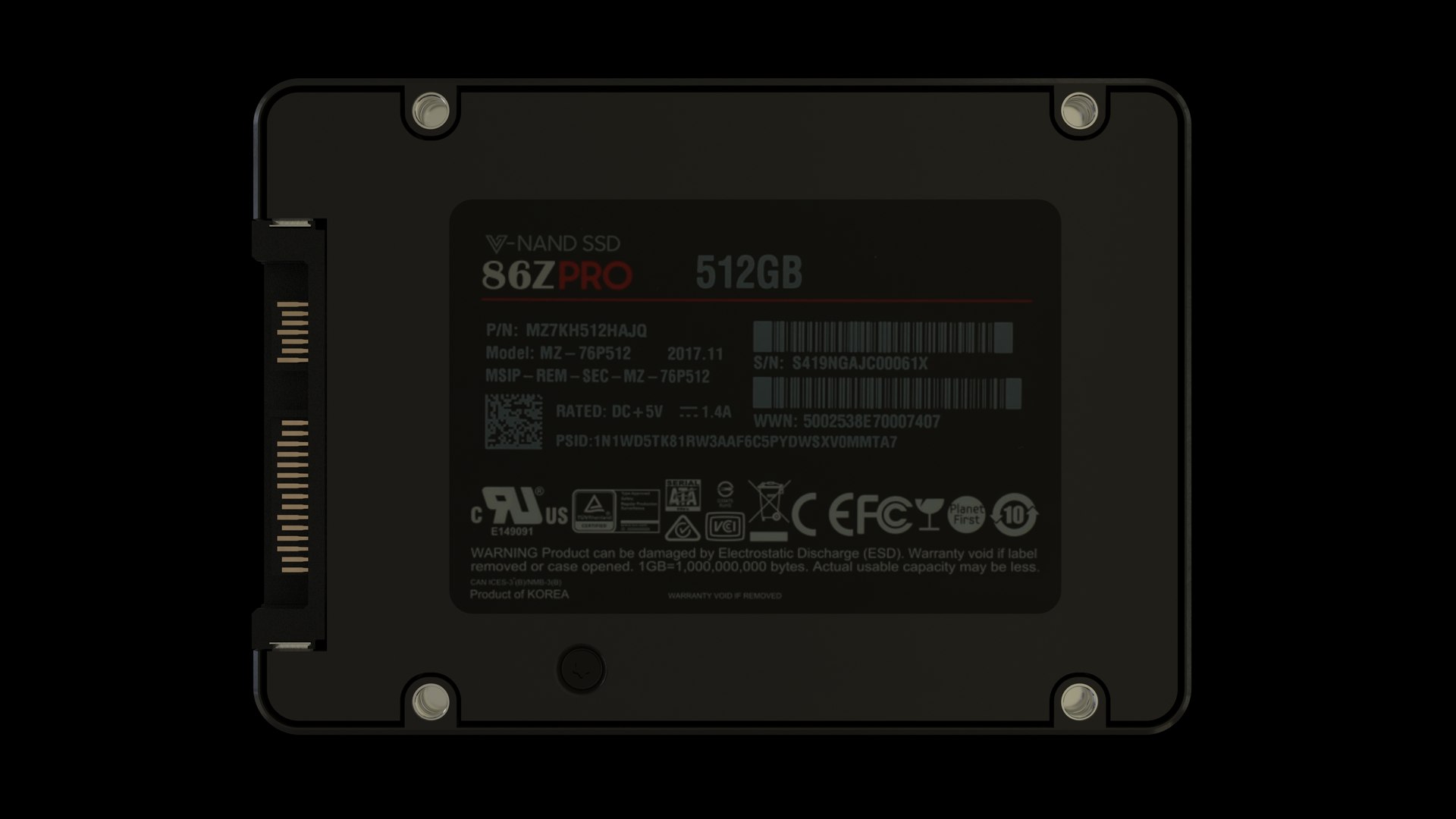 Ssd Electronics Model - TurboSquid 1688686