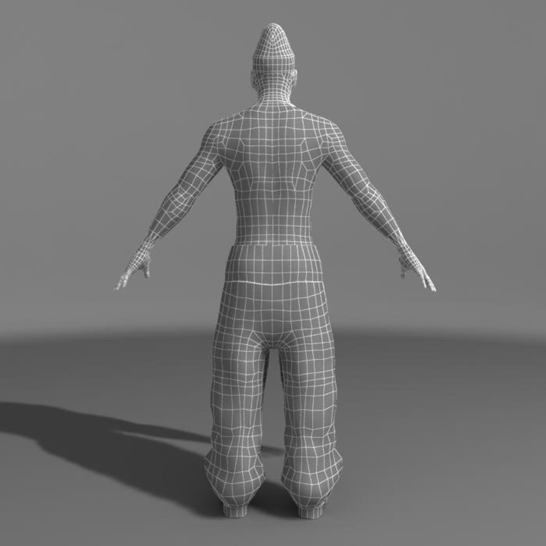 3d Model Rigged Character