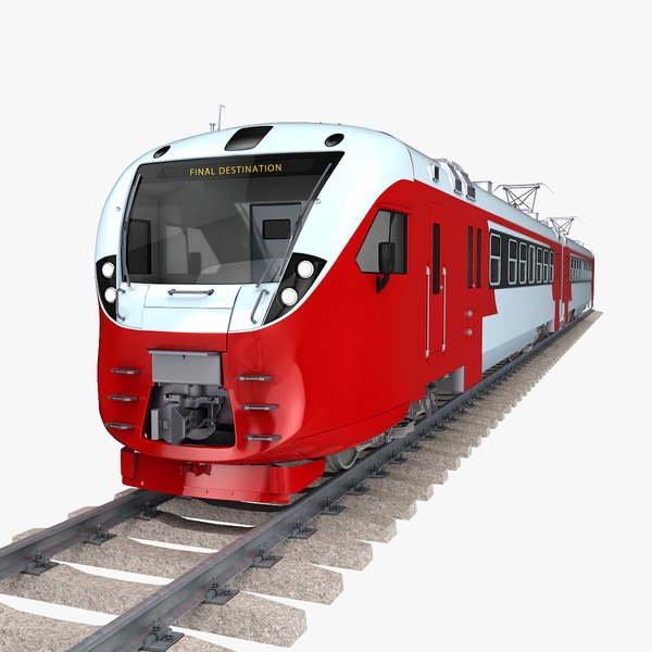 train - siemens desiro 3d obj