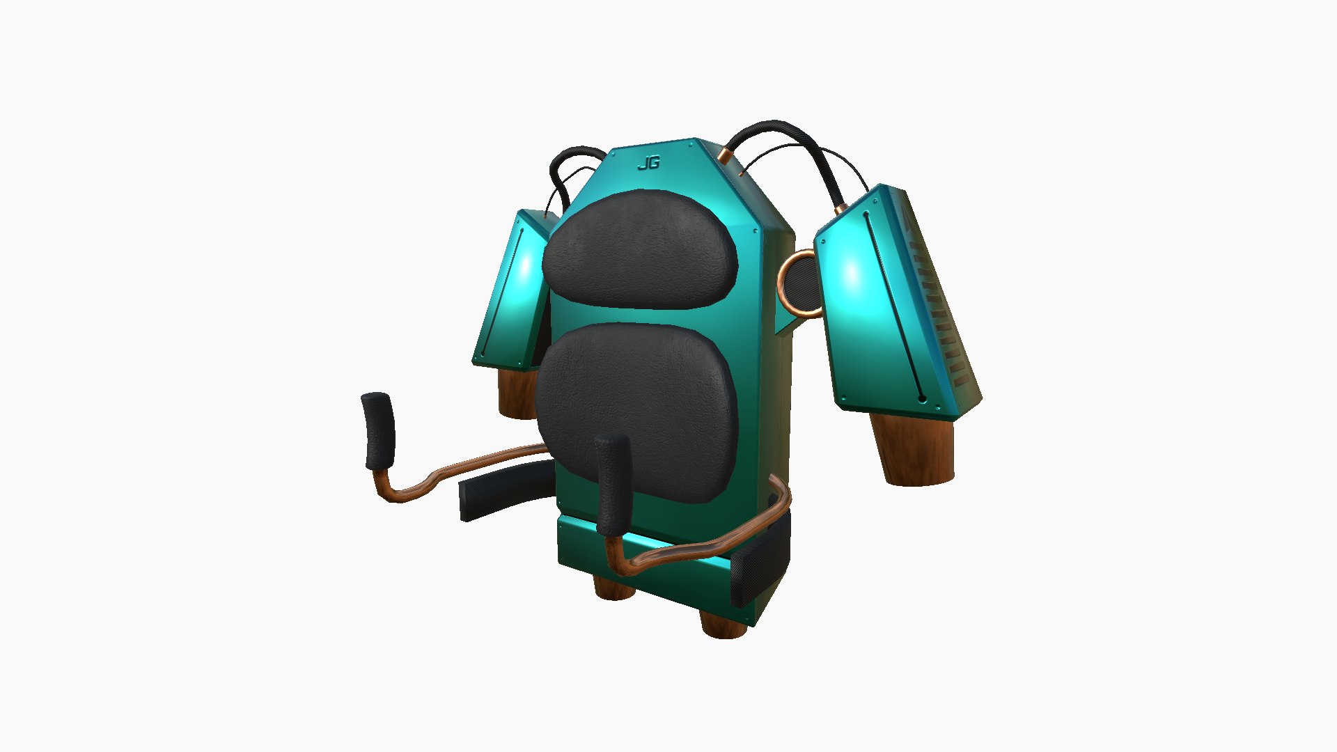 3D Jetpack G10 Blue Bronze - SciFi Character Design model - TurboSquid ...