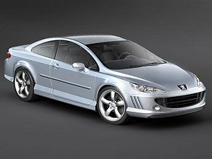 3D Peugeot 407 Models - Browse & Download Formats - TurboSquid