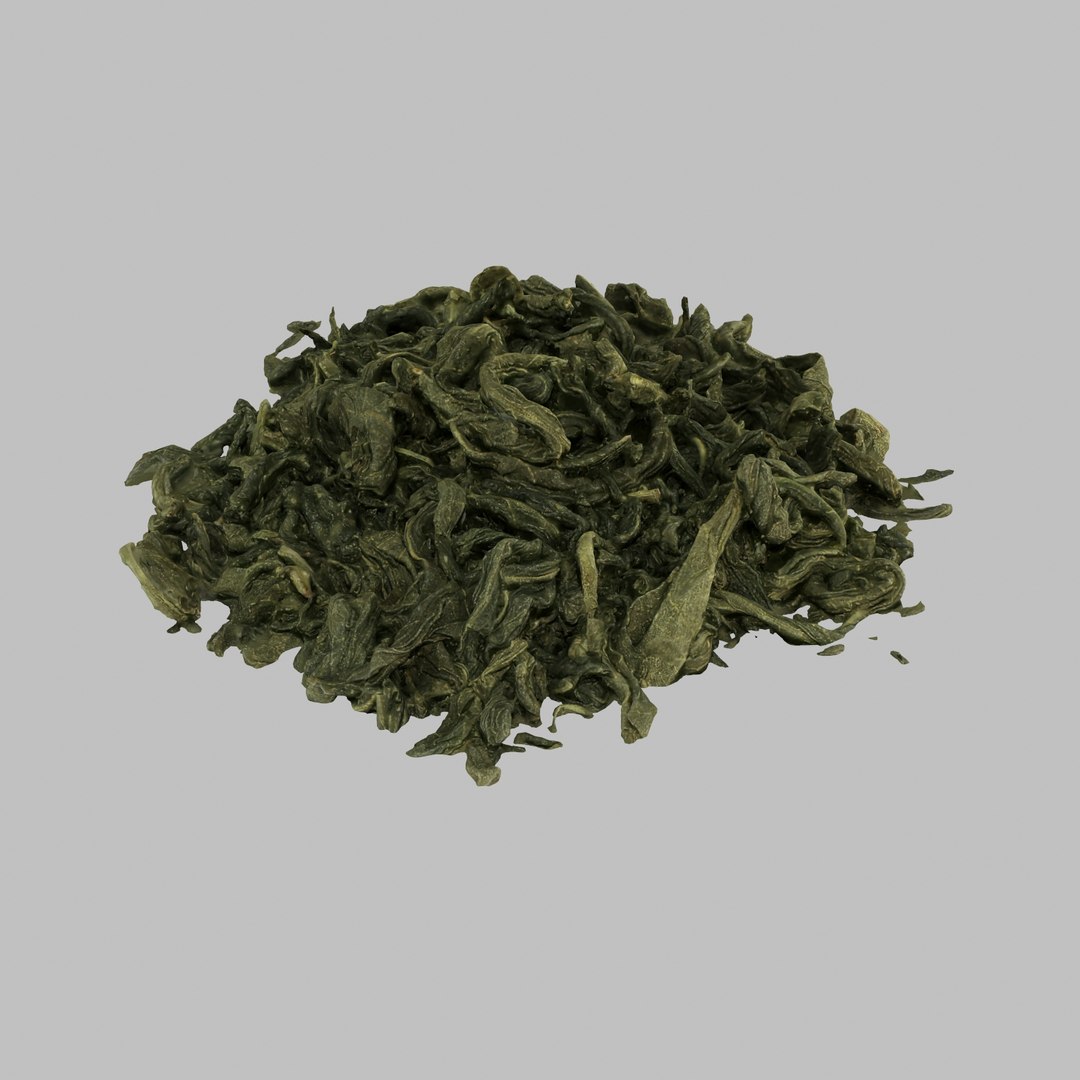 Green Tea Leaves 3d Max