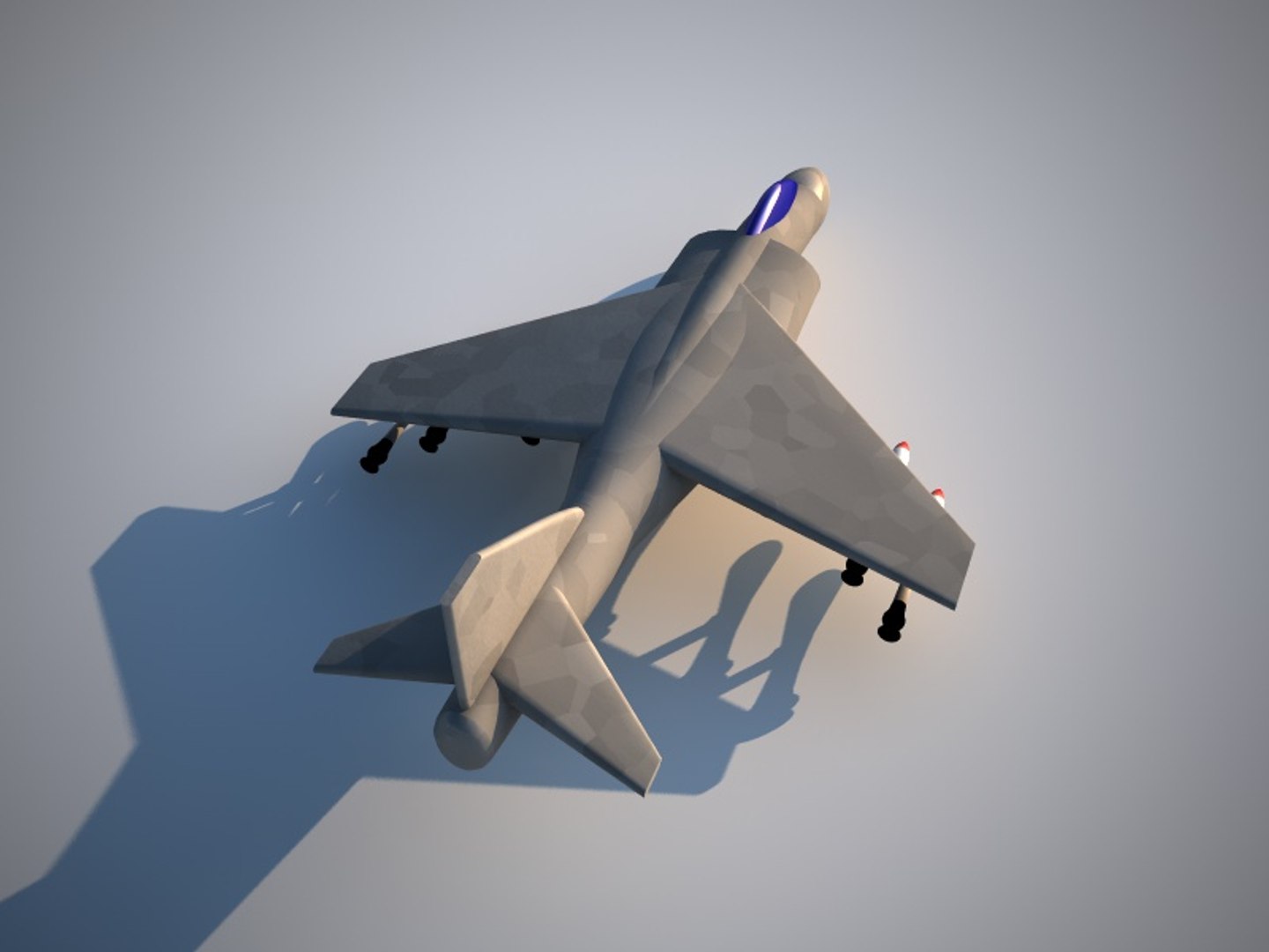 Free Av-8b Harrier 3d Model