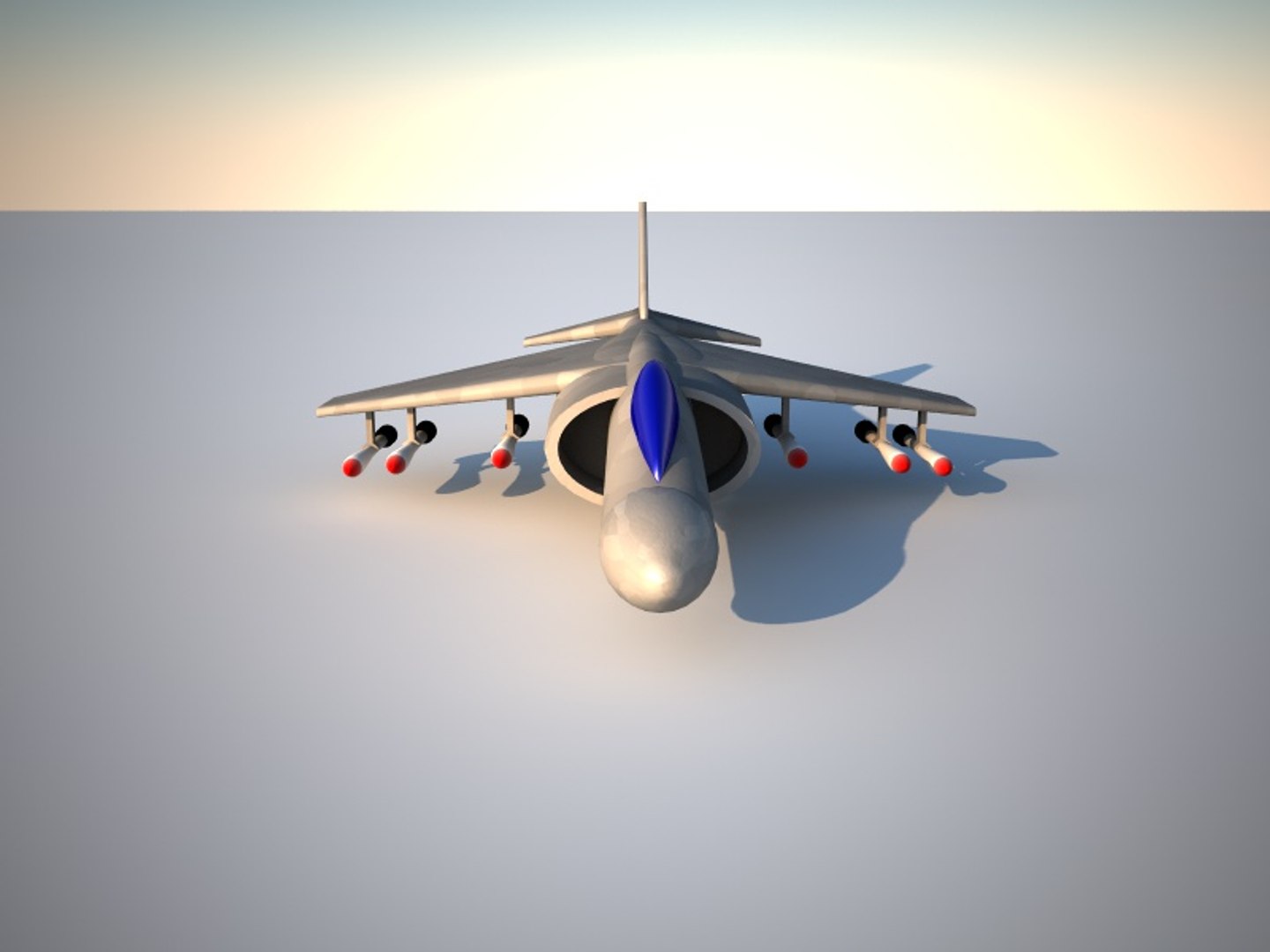 Free Av-8b Harrier 3d Model