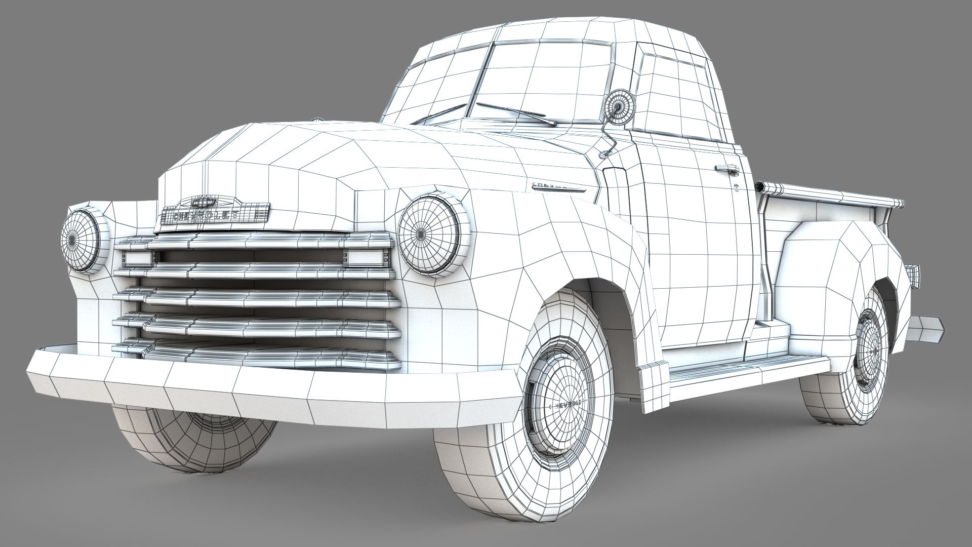 Chevrolet 1947 3D - TurboSquid 1532503