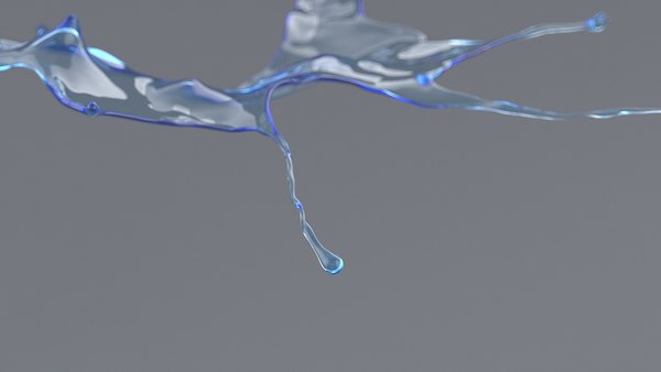 3D Splash Flat 03 - TurboSquid 1718092