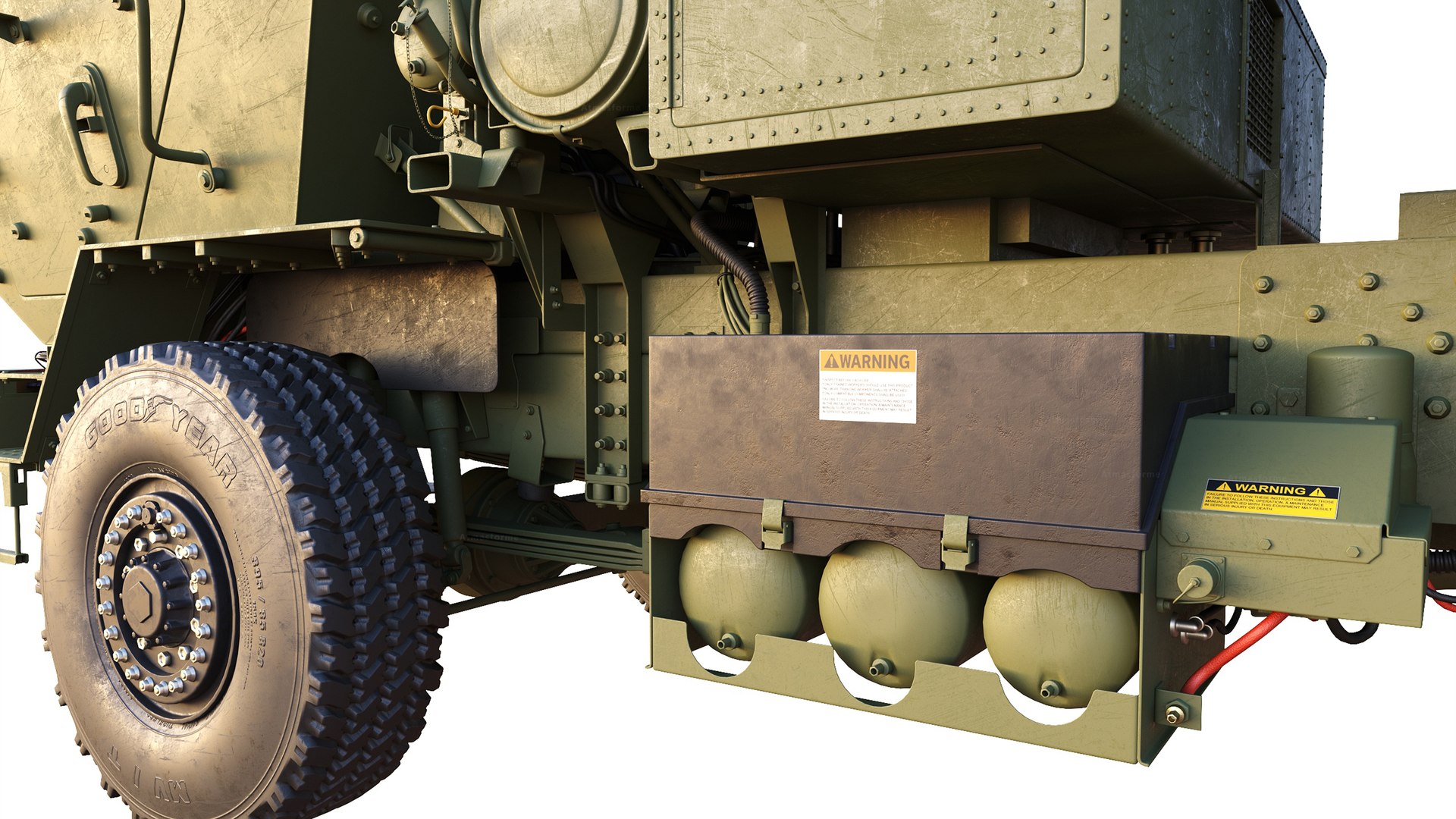 M142 HIMARS 3D Model - TurboSquid 2184753