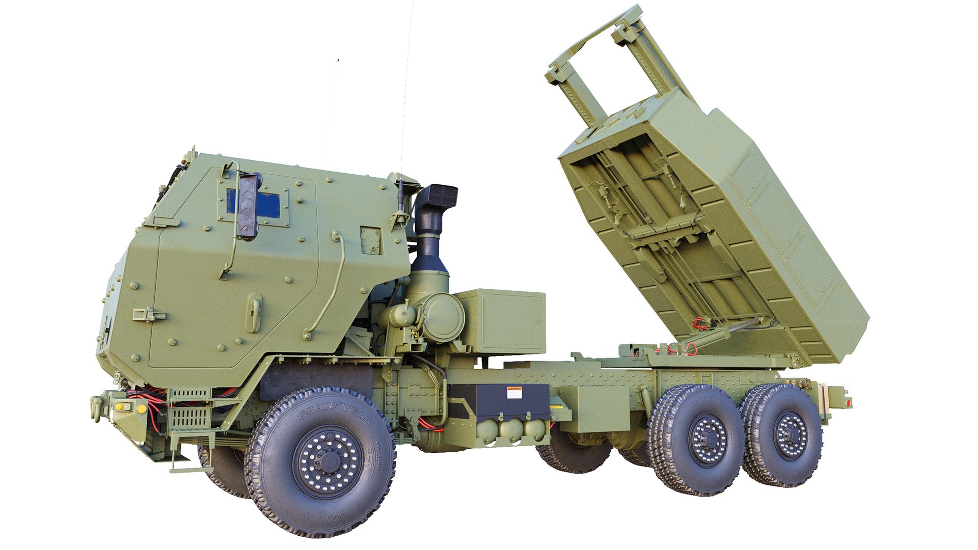 M142 HIMARS 3D Model - TurboSquid 2184753