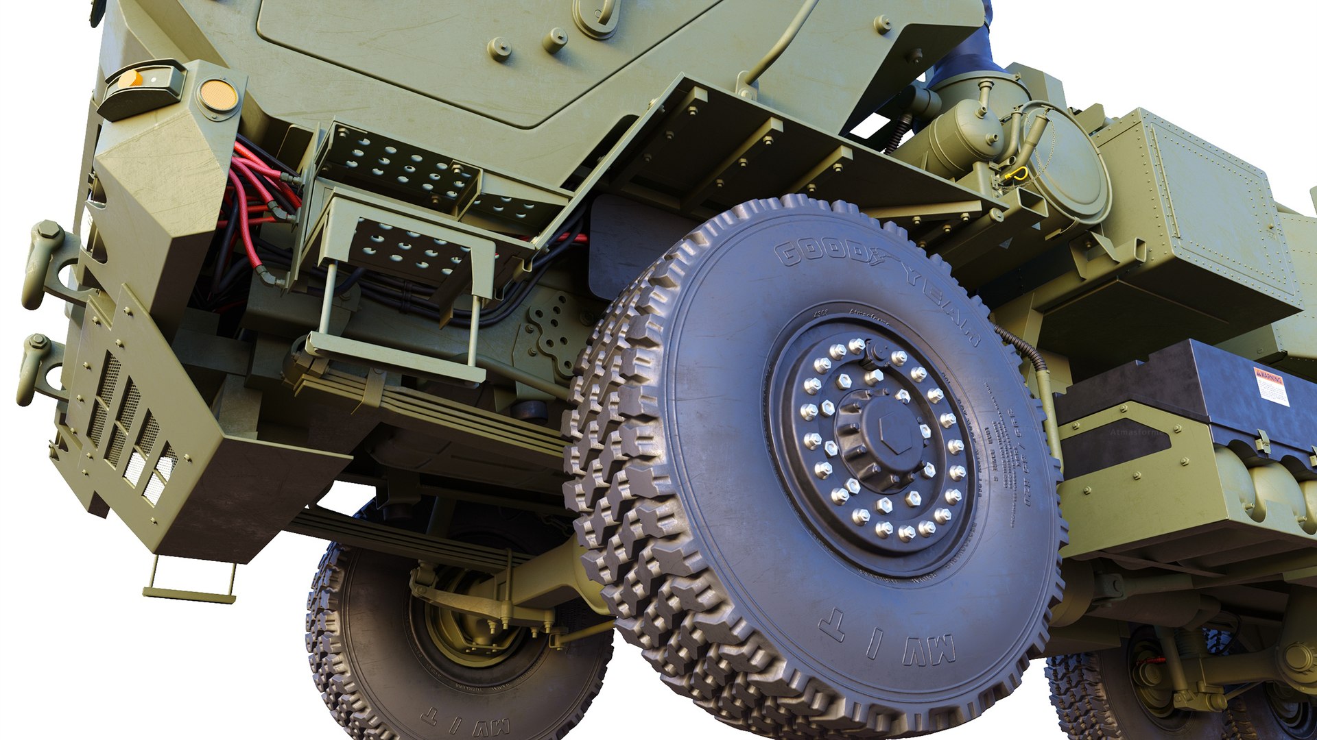 M142 HIMARS 3D Model - TurboSquid 2184753