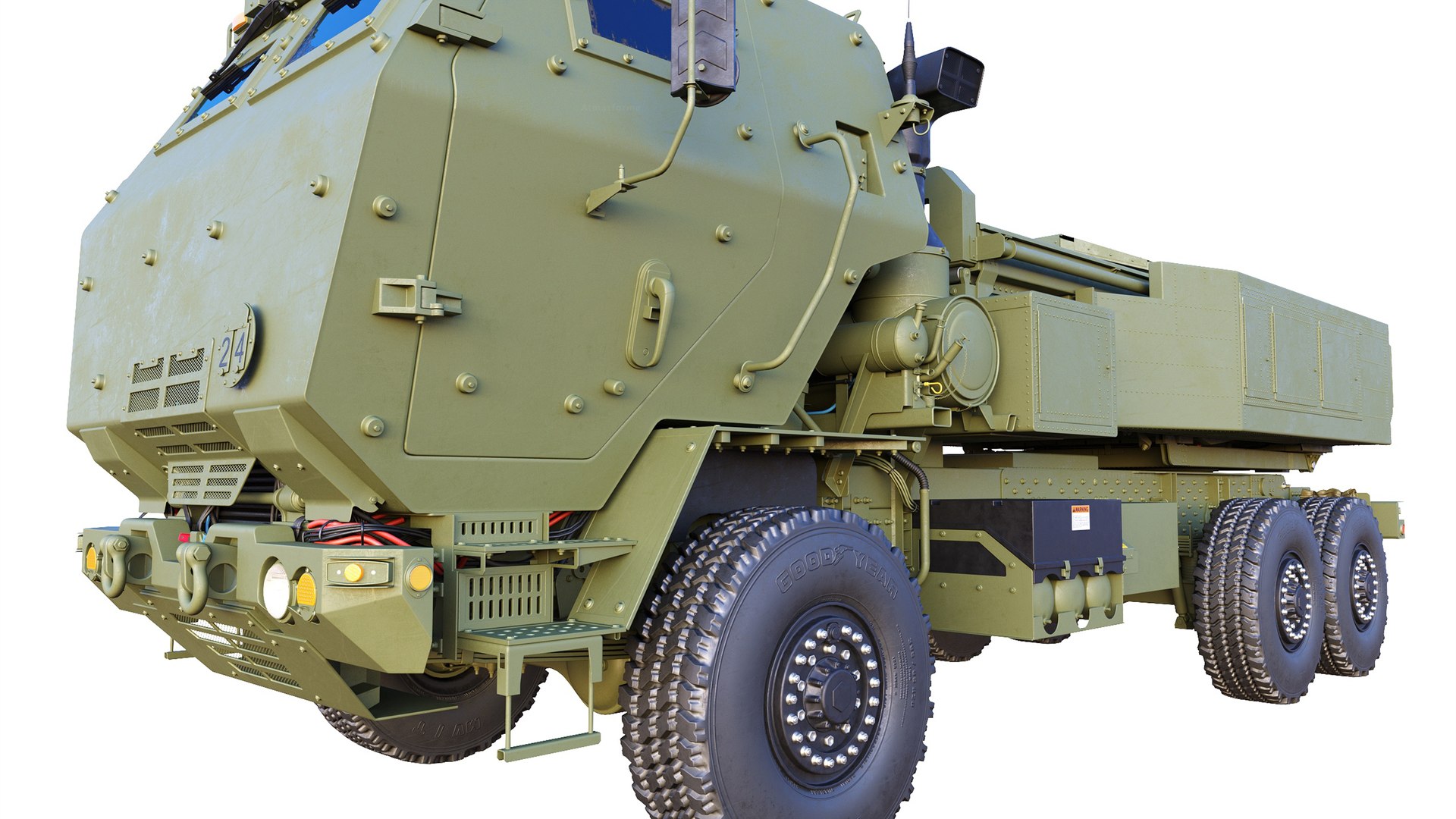 M142 HIMARS 3D Model - TurboSquid 2184753