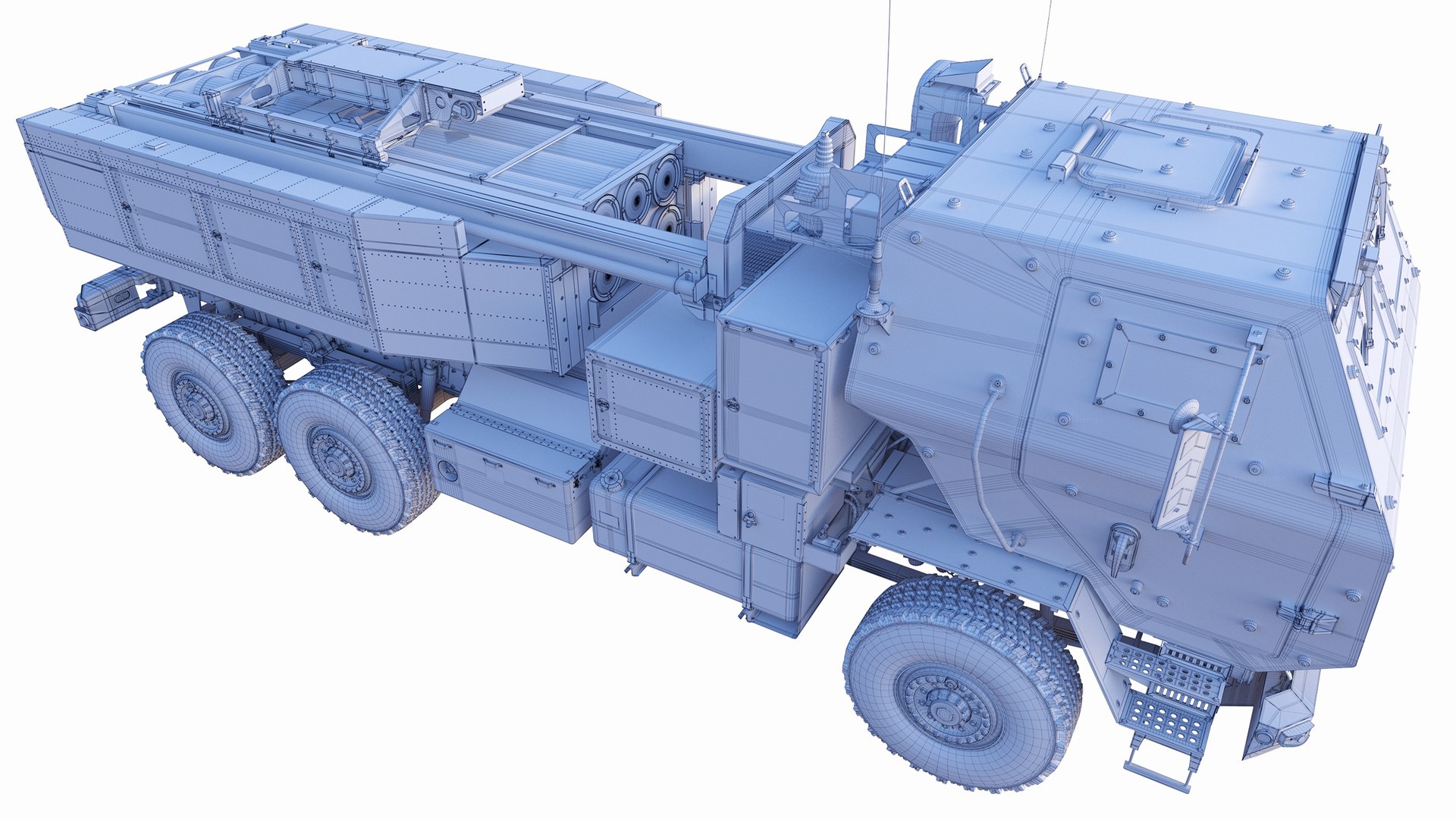 M142 HIMARS 3D Model - TurboSquid 2184753
