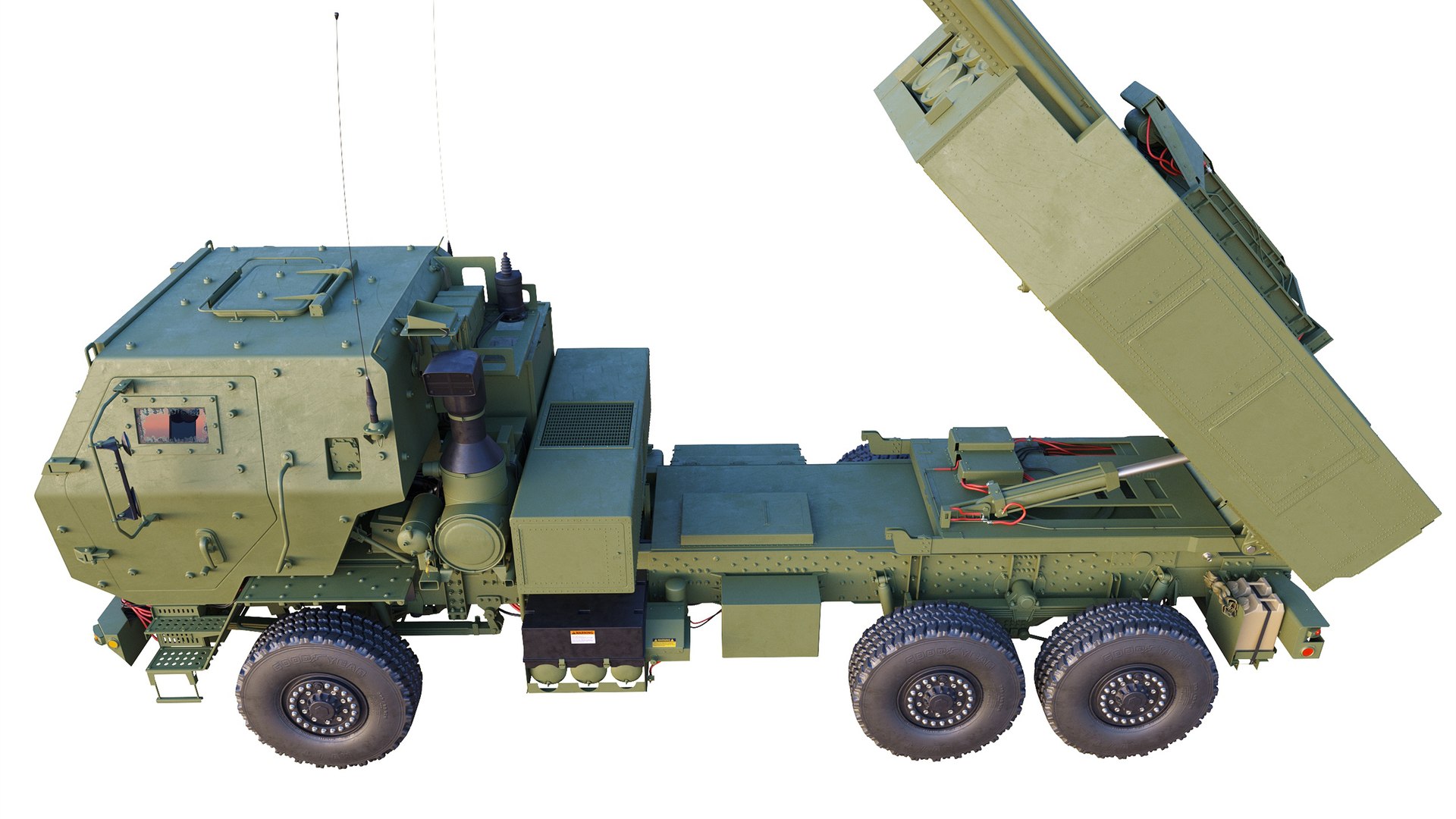 M142 HIMARS 3D Model - TurboSquid 2184753