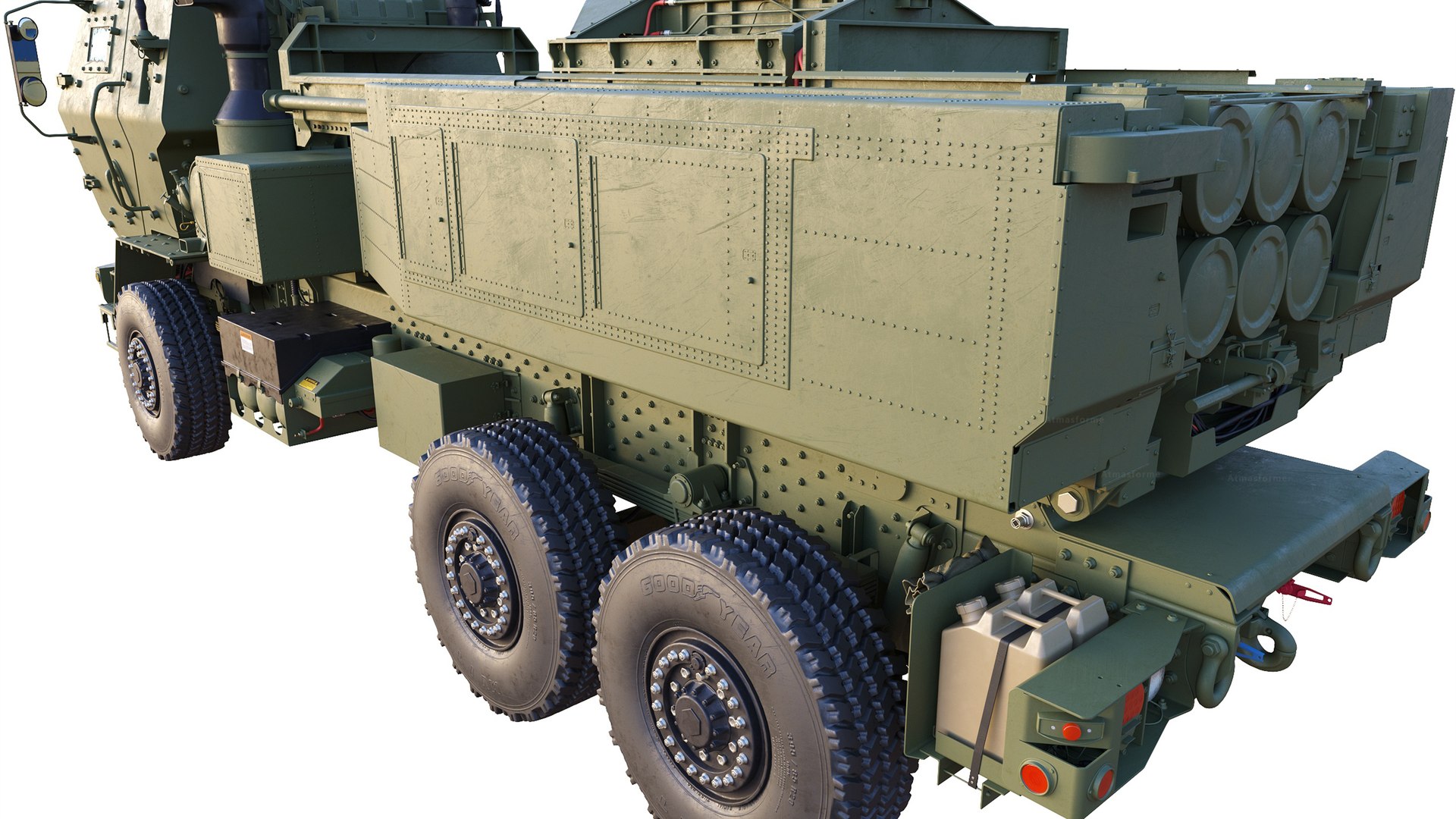 M142 HIMARS 3D Model - TurboSquid 2184753