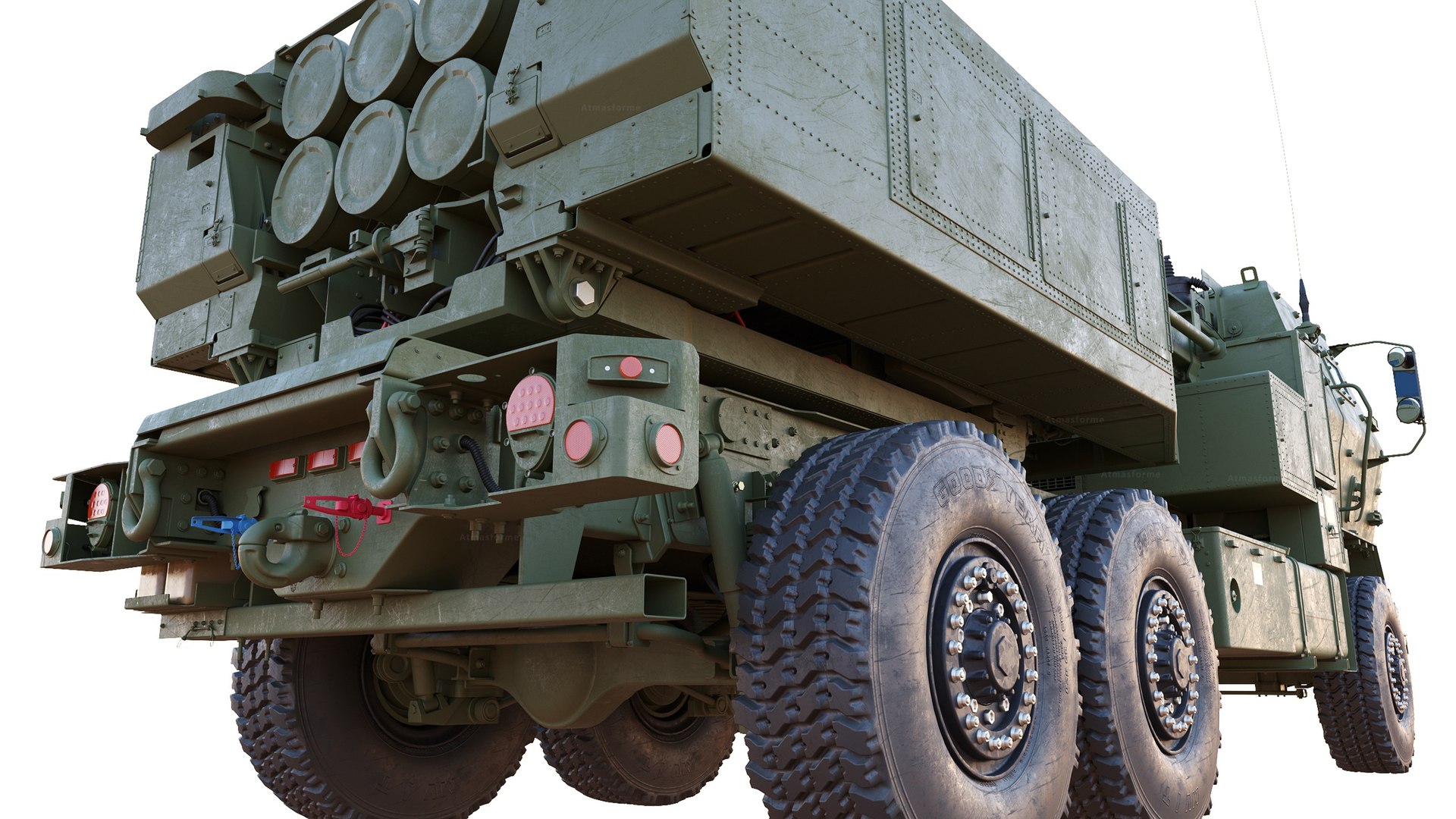 M142 HIMARS 3D Model - TurboSquid 2184753