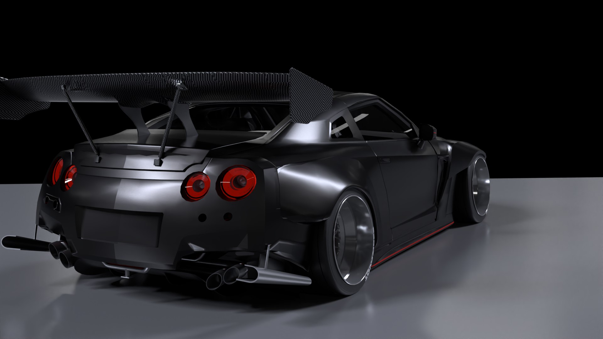 Nissan GTR 3D Model - TurboSquid 2275593