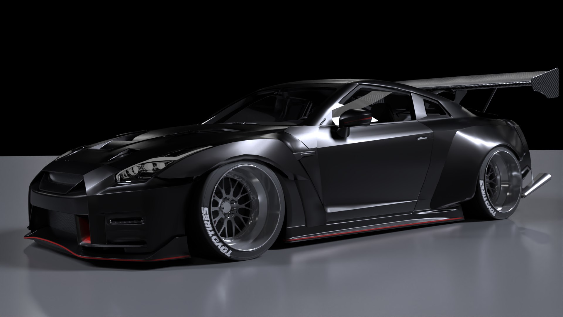 Nissan GTR 3D Model - TurboSquid 2275593