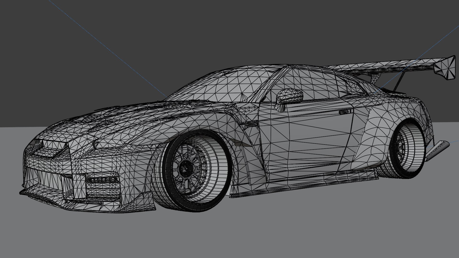 Nissan GTR 3D Model - TurboSquid 2275593