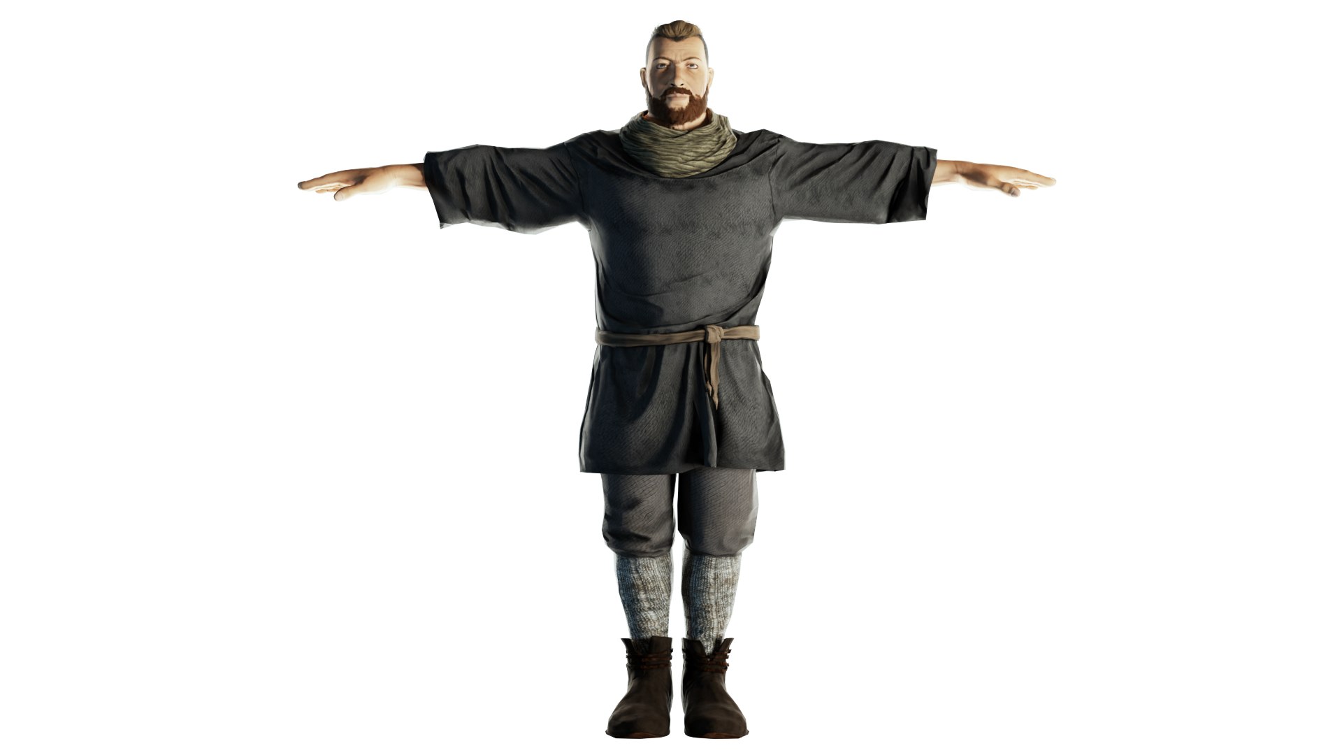 Medieval Viking Giant 3D Model Epic Battle Ready Creation Low-poly 3D ...