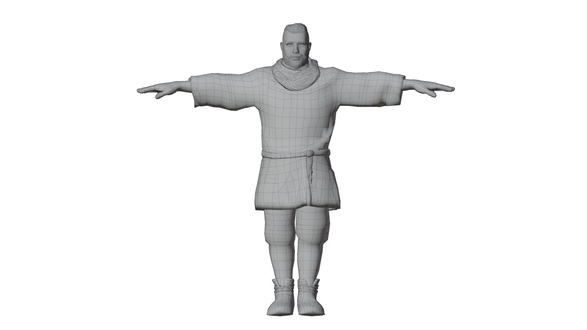 Medieval Viking Giant 3D Model Epic Battle Ready Creation Low-poly 3D ...
