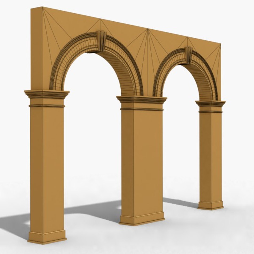 3d Model Arch 2