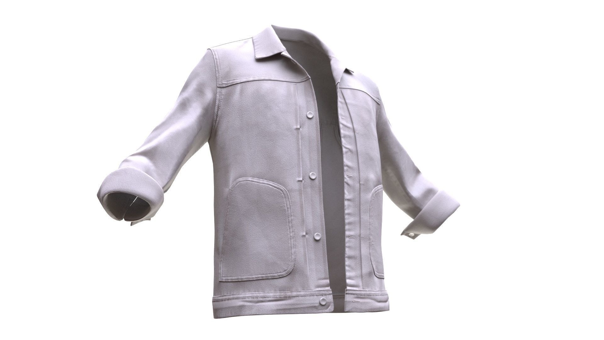 3D Model Jacket 14 - All MH Bodies UE5 Skeletons - Rigged - TurboSquid ...