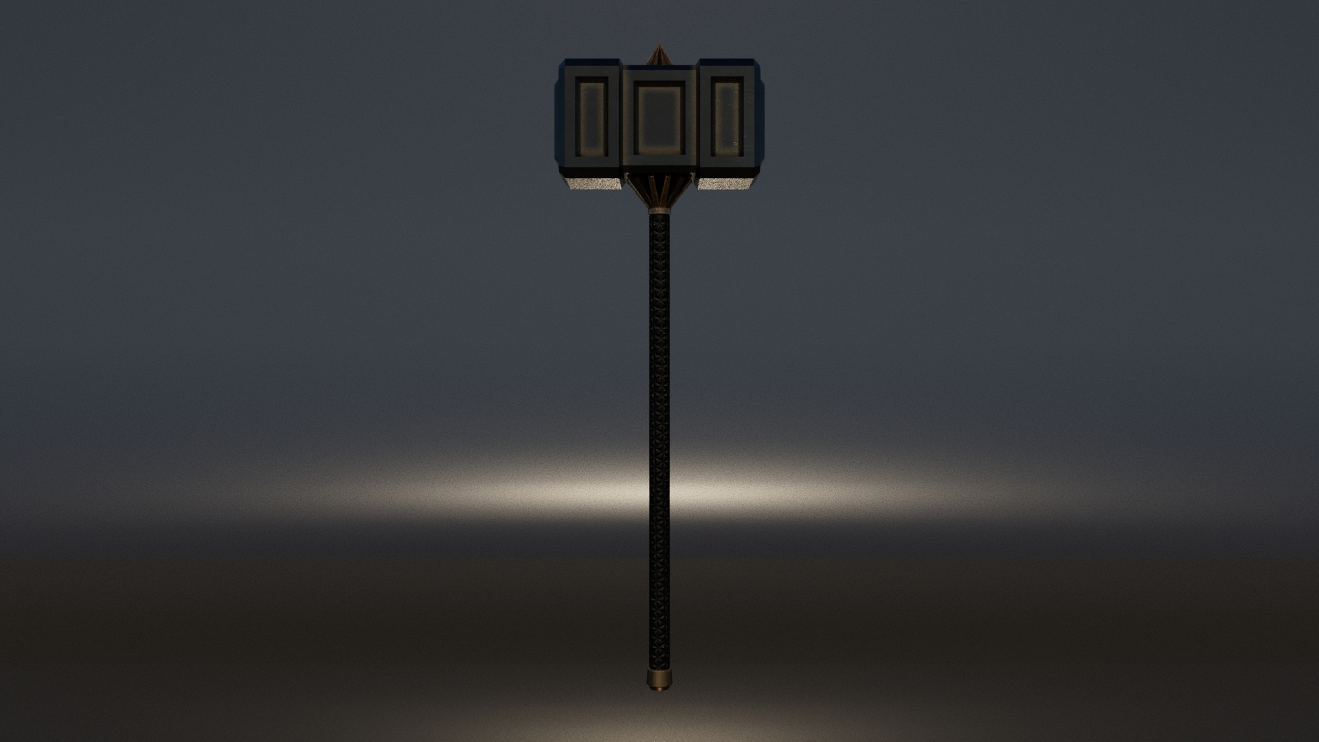 3D Model Game Ready Low Poly Great Hammer - TurboSquid 1850796